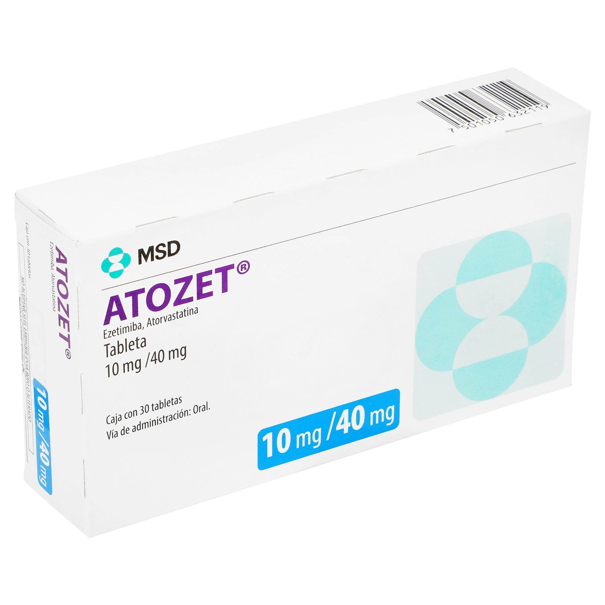 Atozet 10Mg/40Mg Con 30 Tabletas (Ezetimiba/Atorvastatina) — WeCare Pharma
