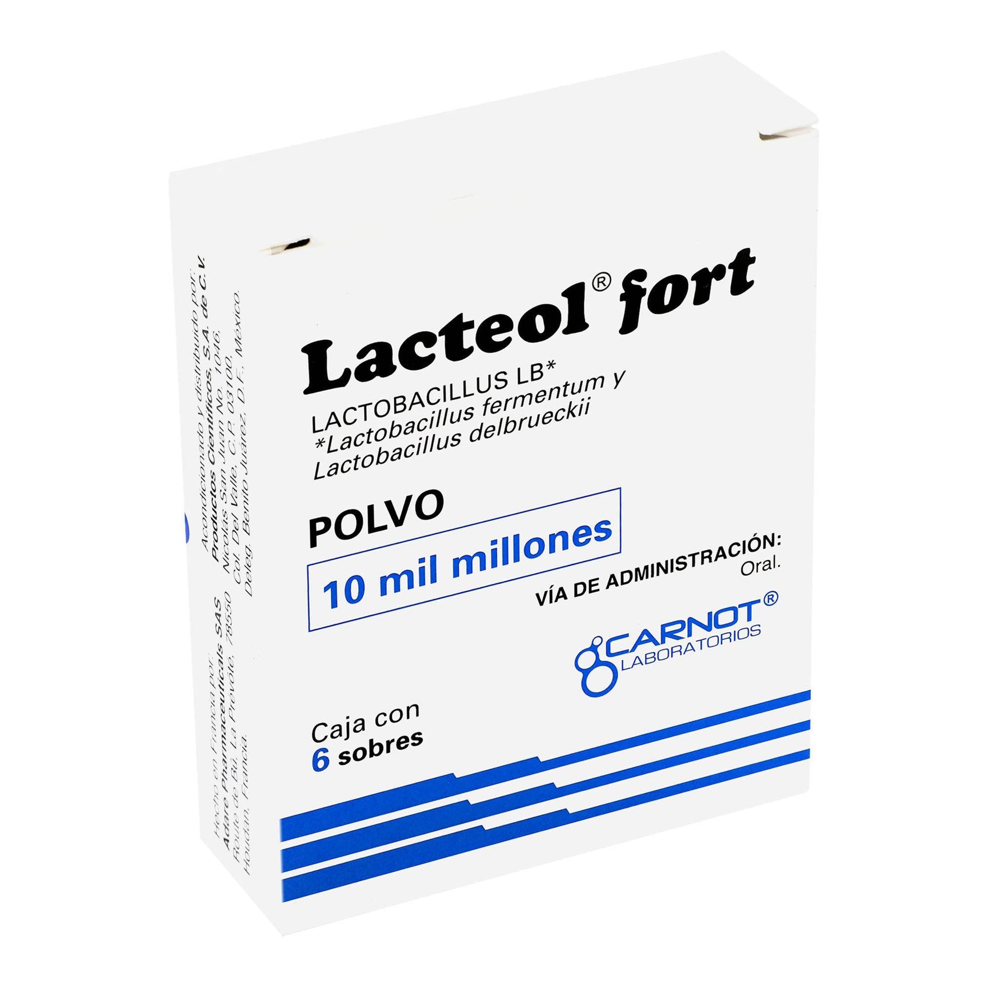 Lacteol Fort Sobres 340Mg Con 6 (Lactobacillus) — WeCare Pharma