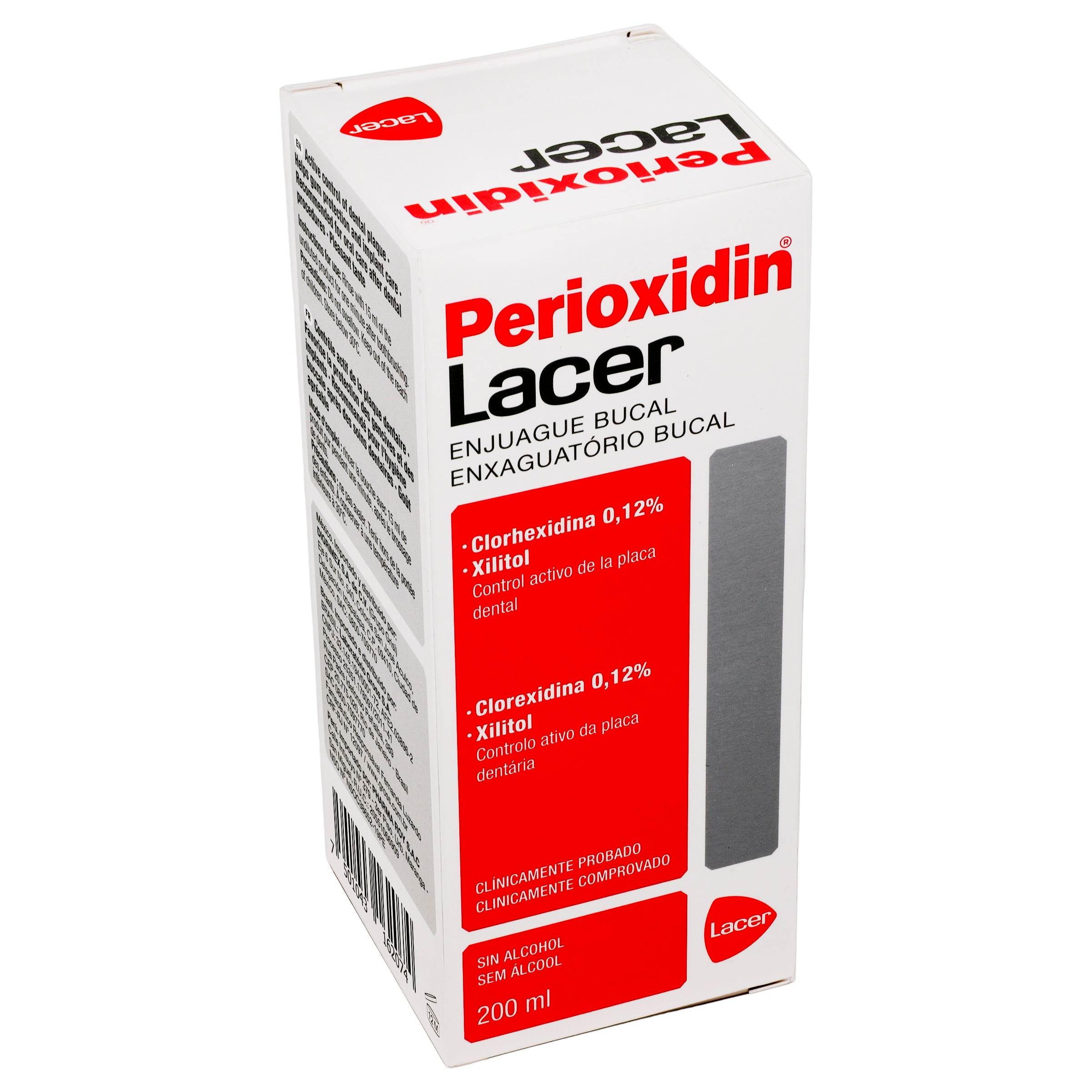 Perioxidin Lacer Enjuague Bucal 12% 200Ml — WeCare Pharma