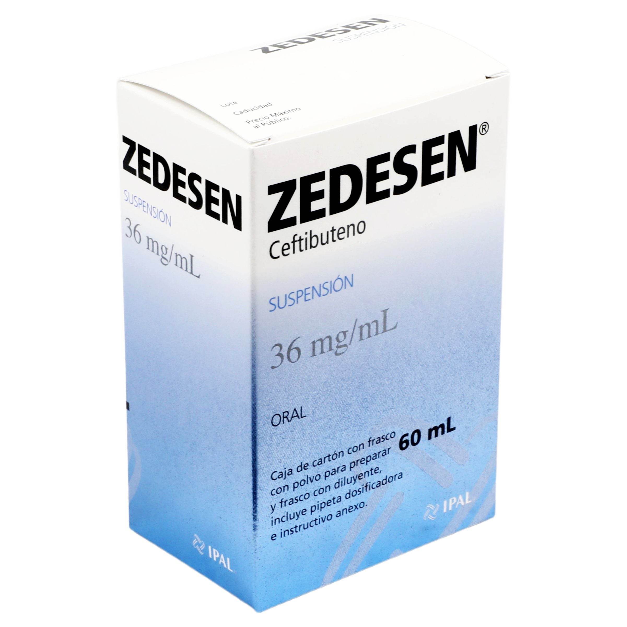 Zedesen Suspensión 36Mg/Ml 60Ml (Ceftibuteno) — WeCare Pharma