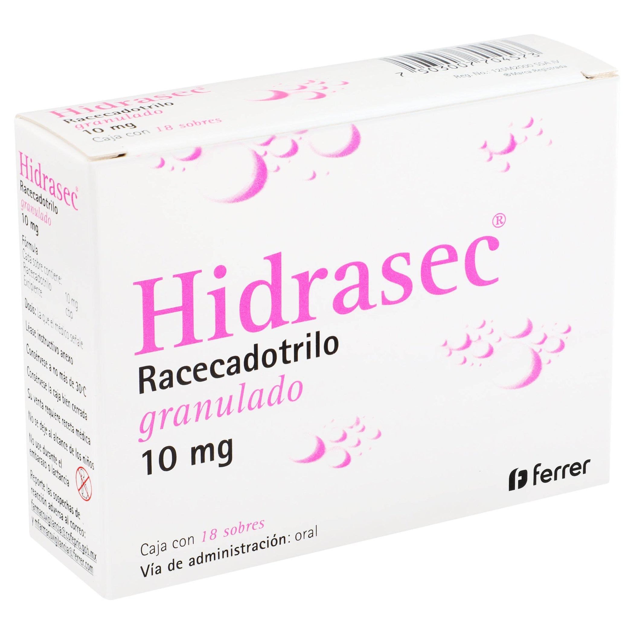 Hidrasec Sobre 10Mg Con 18 (Racecadotrilo) — WeCare Pharma