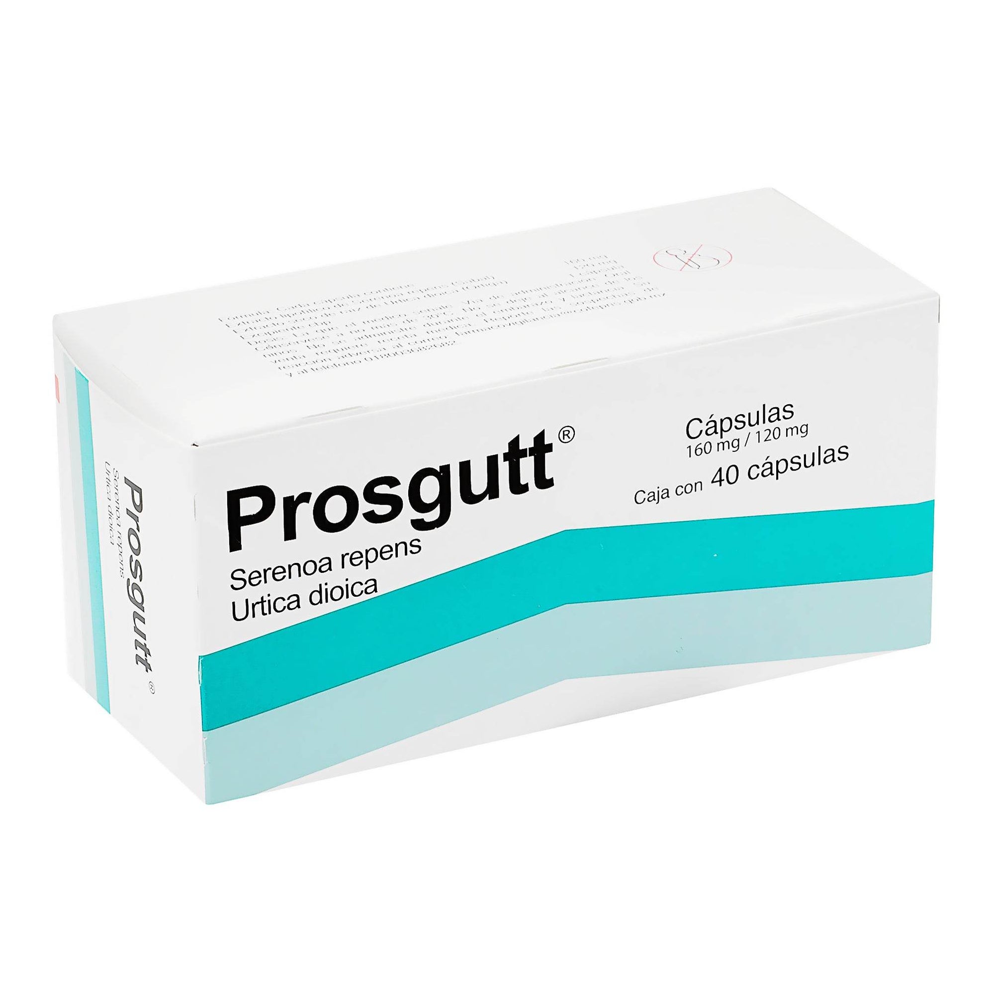 Prosgutt 160Mg/120Mg Con 40 Capsulas (Serenoa Repens/Urtica Dioica ...