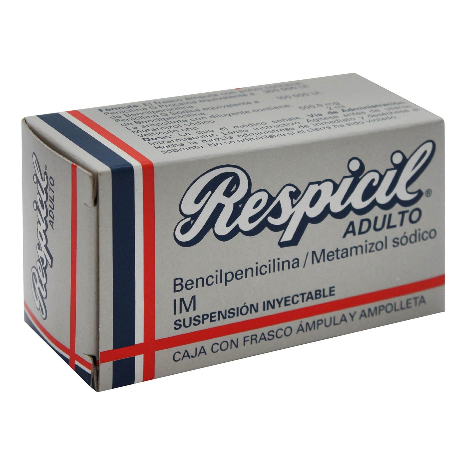Respicil Ad Frasco 100 000Unid/500Mg 5Ml Ampulas (Bencilpenicilina/Met