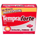 Tempra Forte 650Mg Con 24+12 Tabletas (Paracetamol) — WeCare Pharma