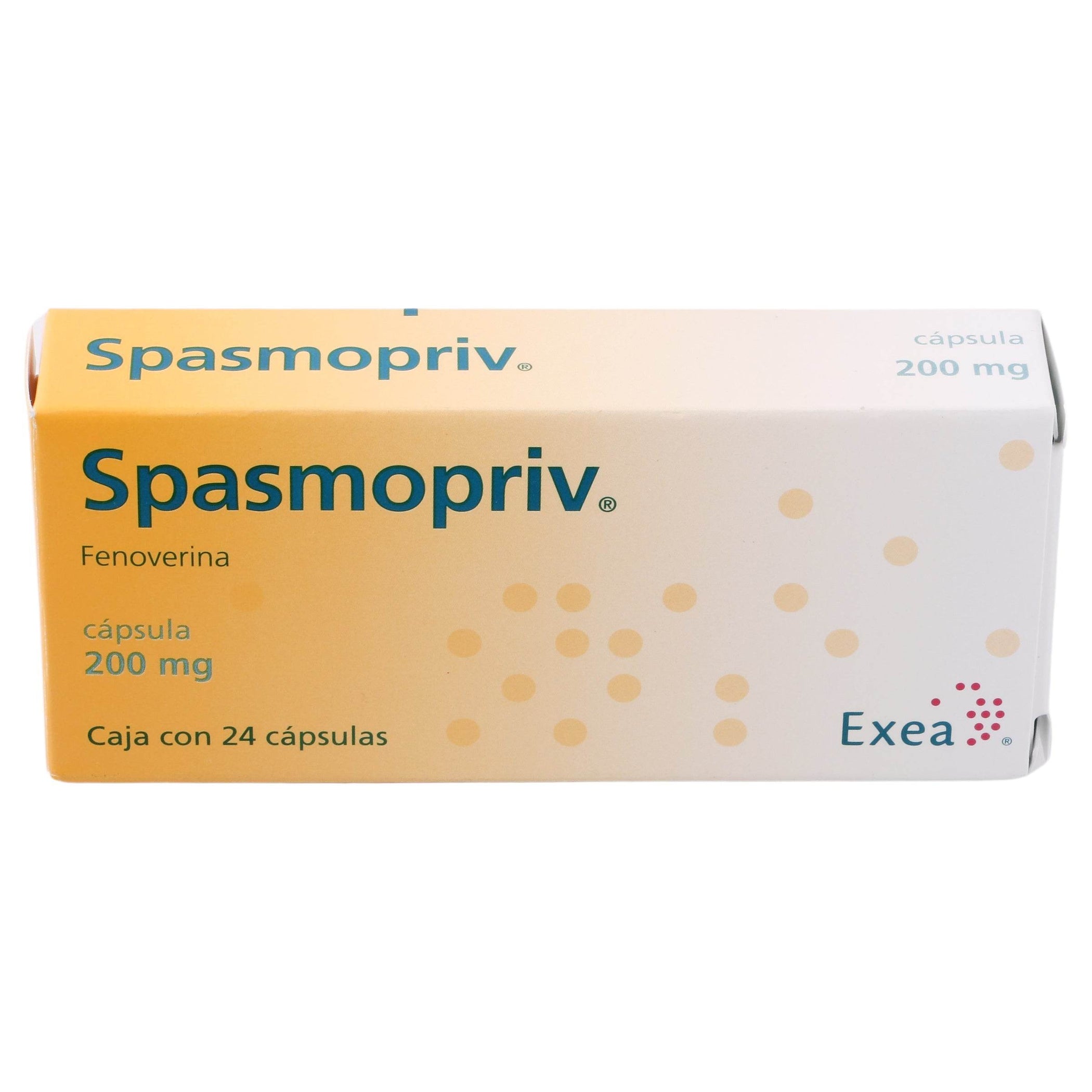Spasmopriv 200Mg Con 24 Capsulas (Fenoverina) — WeCare Pharma
