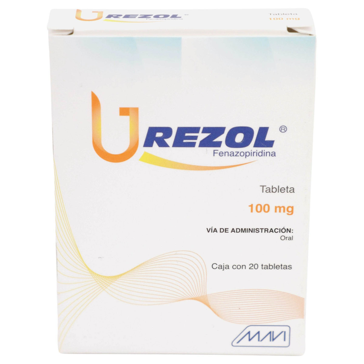 Urezol 100Mg Con 20 Tabletas (Fenazopiridina) — WeCare Pharma