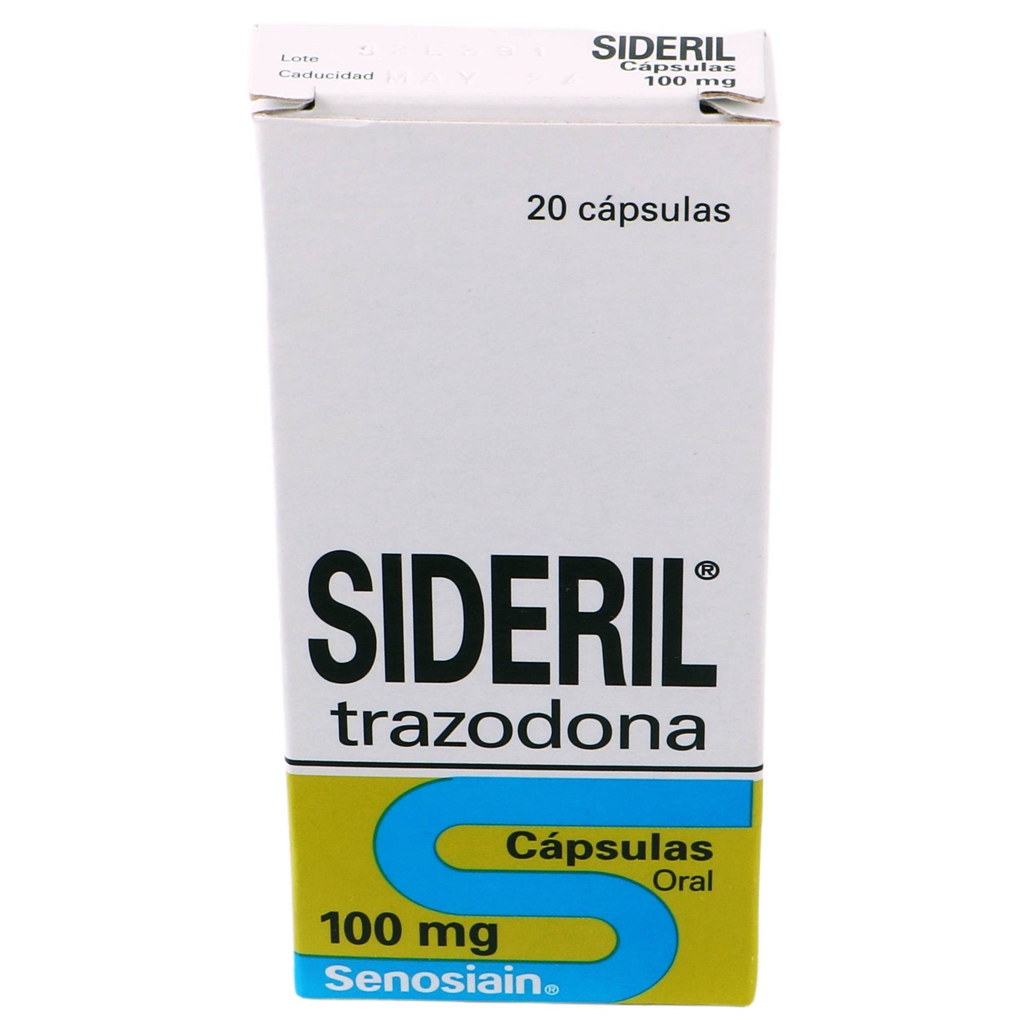 Sideril 100Mg Con 20 Capsulas (Trazodona) — WeCare Pharma