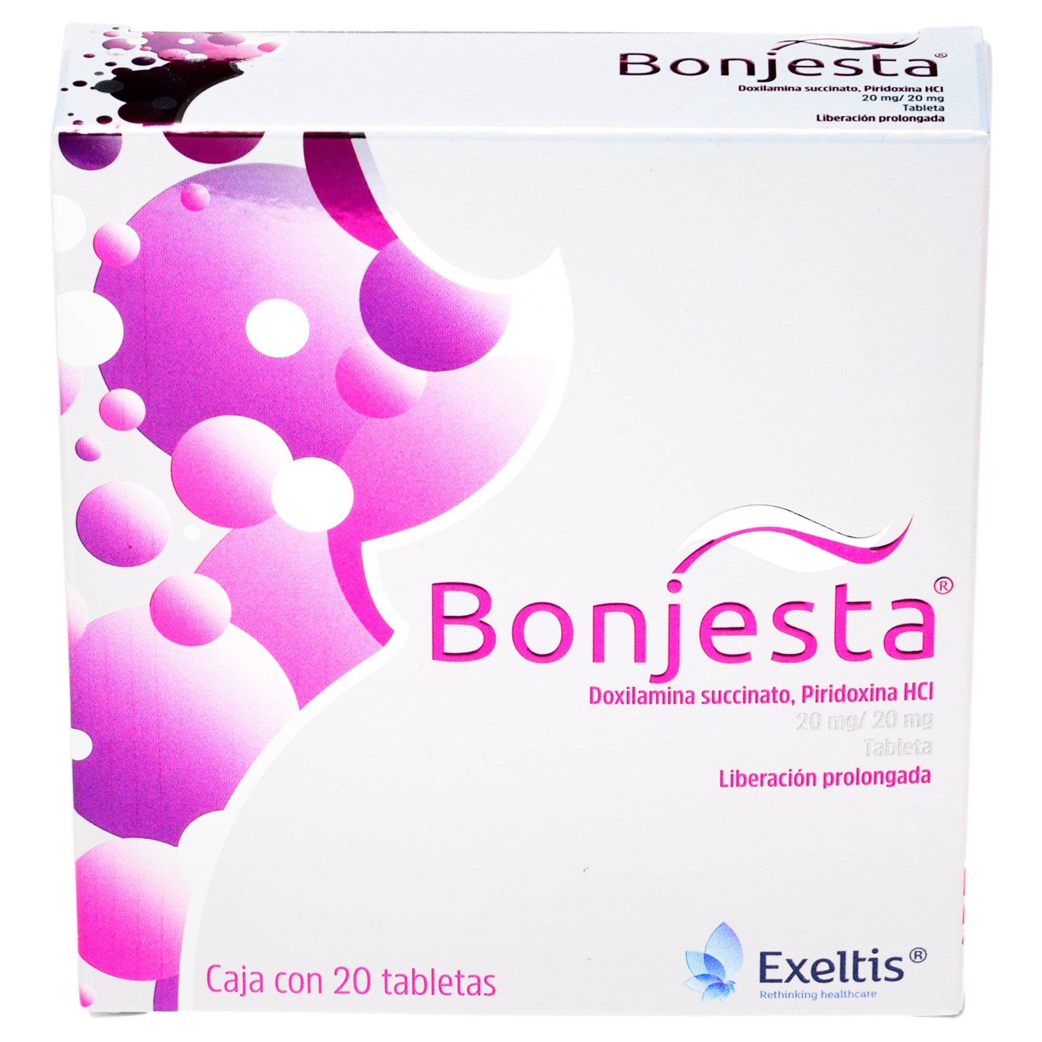 Bonjesta 20Mg/20Mg Con 20 Tabletas (Doxilamina Succinato/Piridoxina Hc — WeCare Pharma