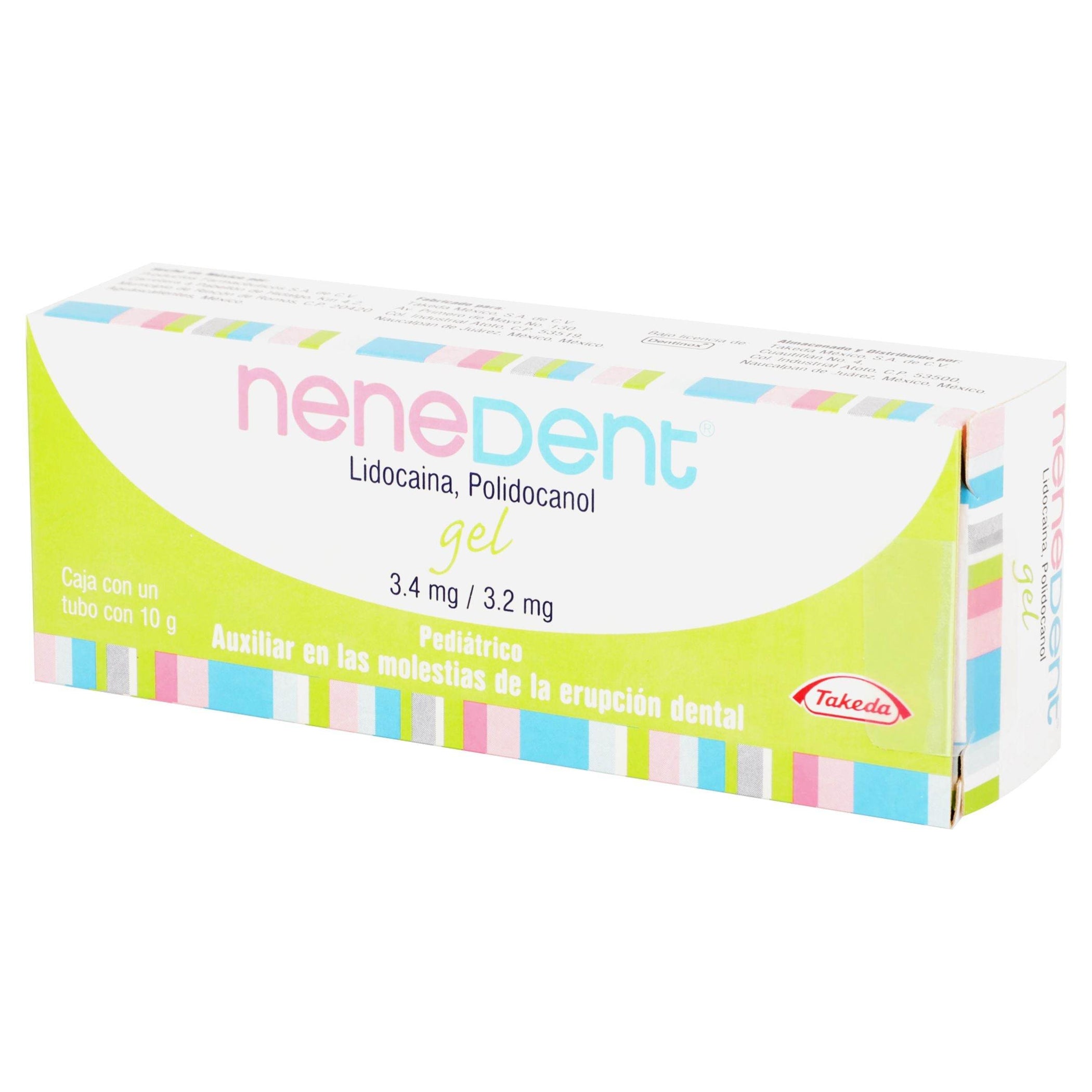 Nenedent (Lidocaina/Polidocanol) Gel 10G — WeCare Pharma