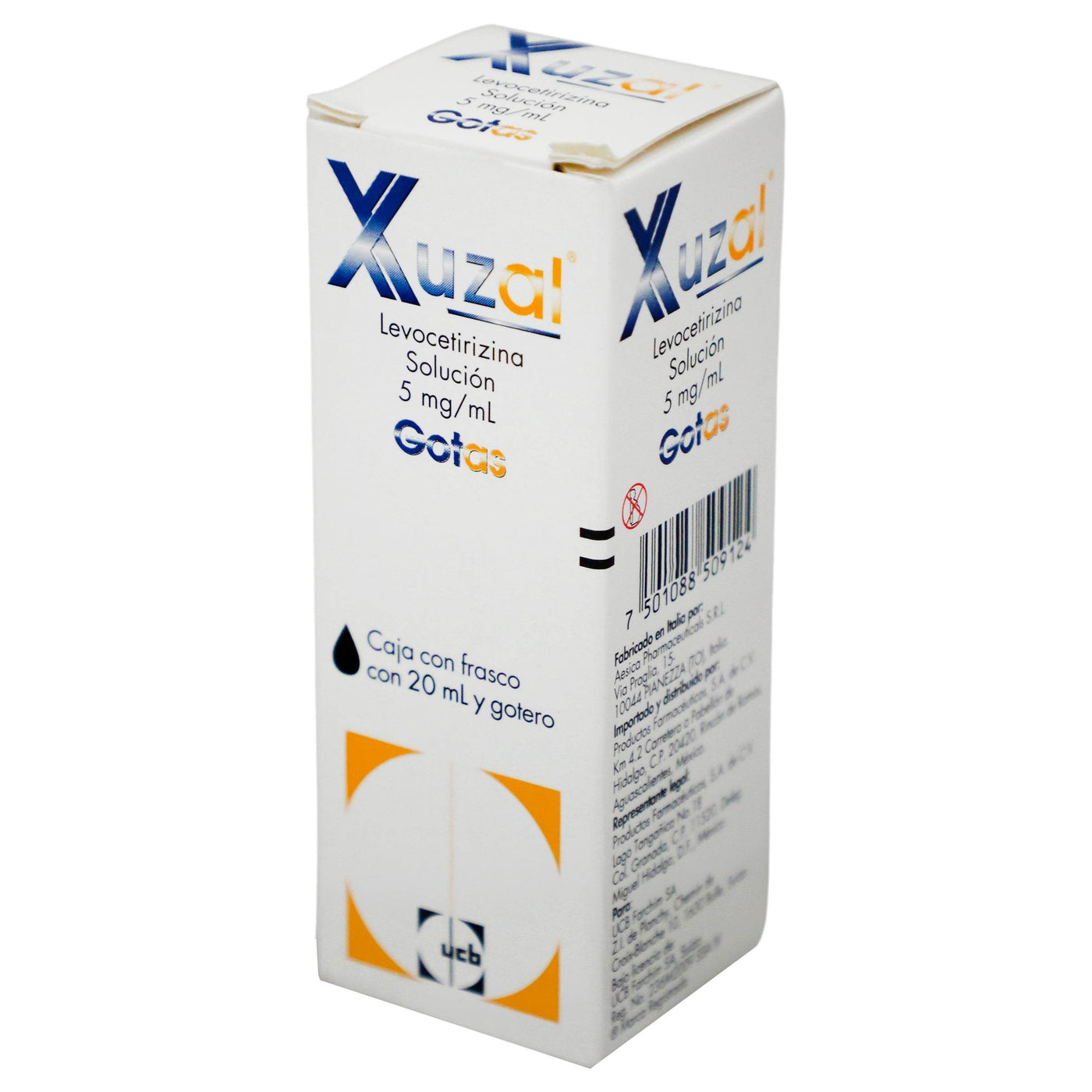 Xuzal Gotas 5Mg/Ml 20Ml (Levocetirizina) — WeCare Pharma