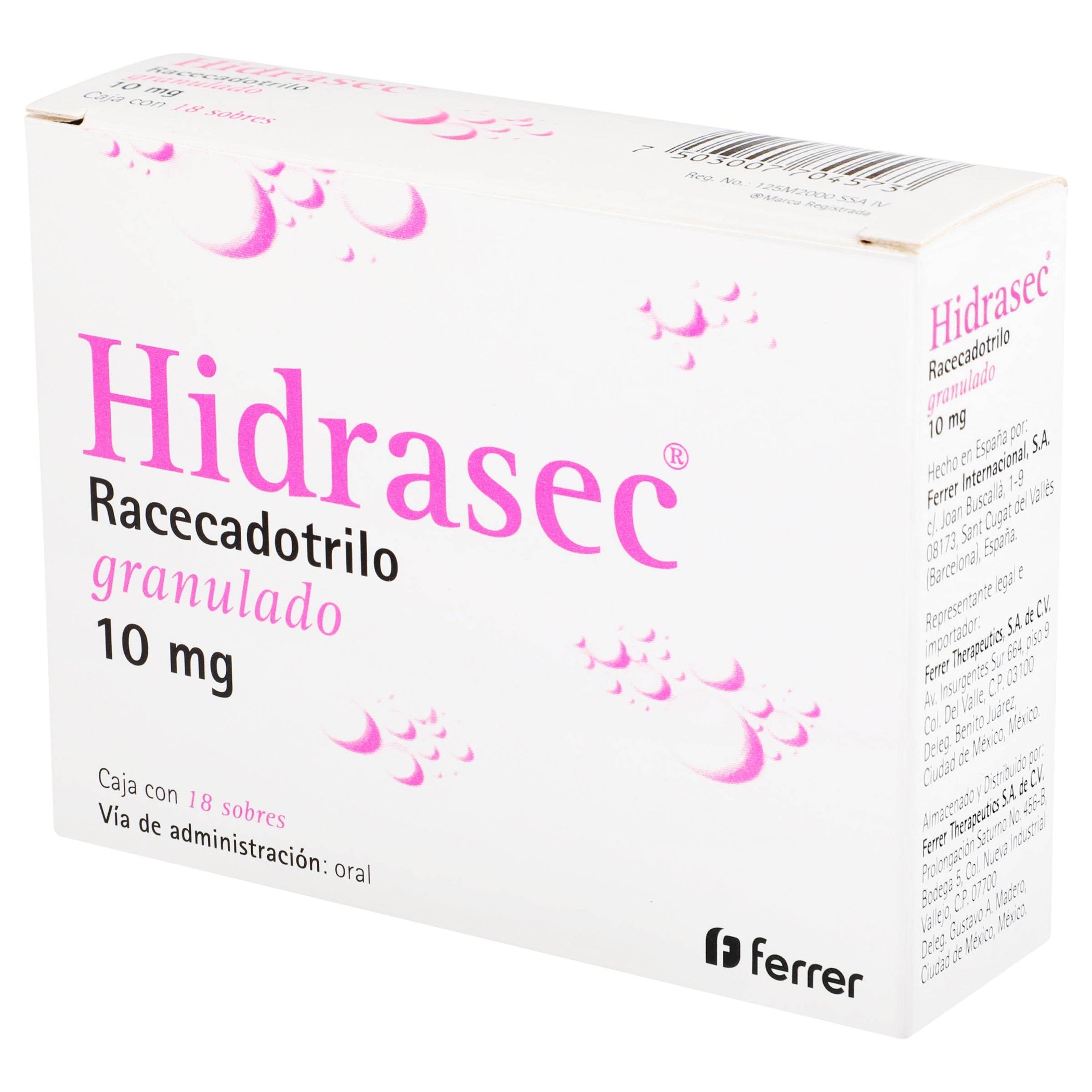 Hidrasec Sobre 10Mg Con 18 (Racecadotrilo) — WeCare Pharma