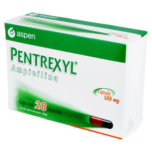 Pentrexyl 500Mg Con 28 Capsulas (Ampicilina) — WeCare Pharma