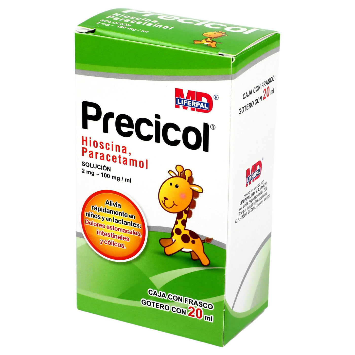 Precicol Gotas Gotas 2Mg/100Mg/Ml 20Ml (Hioscina/Paracetamol) — WeCare ...