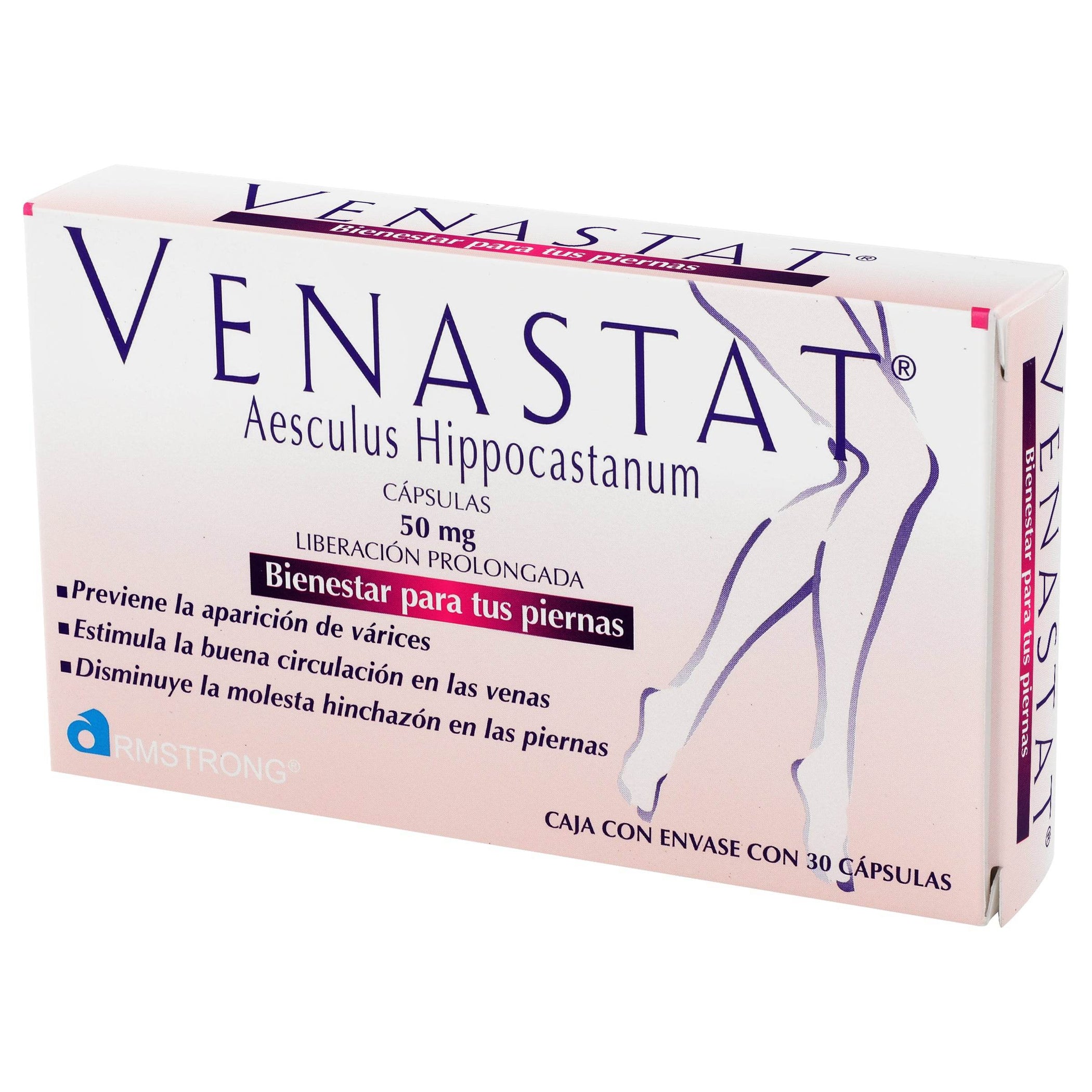 Venastat 50Mg Con 30 Capsulas (Aesculus Hippocastanum) — WeCare Pharma