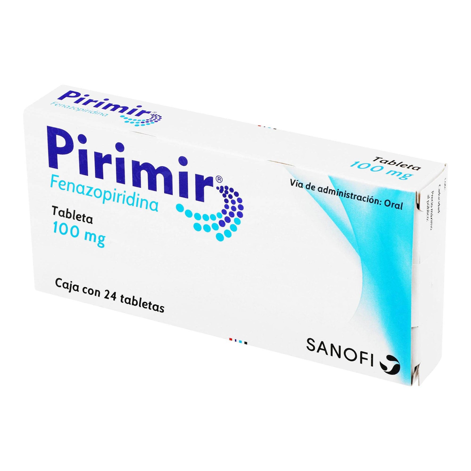 Pirimir 100Mg Con 24 Tabletas (Fenazopiridina) — WeCare Pharma