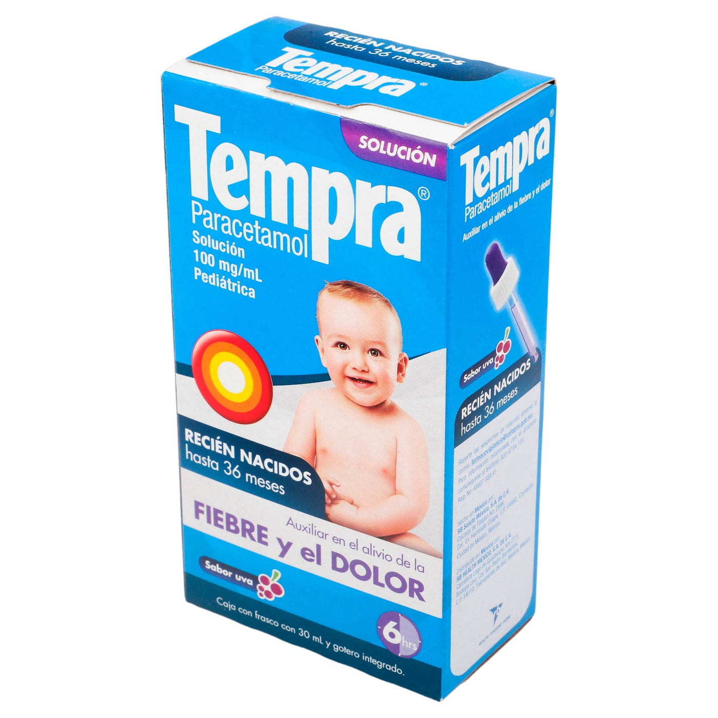 Tempra Ped Gotas 100Mg/Ml 30Ml (Paracetamol) — WeCare Pharma