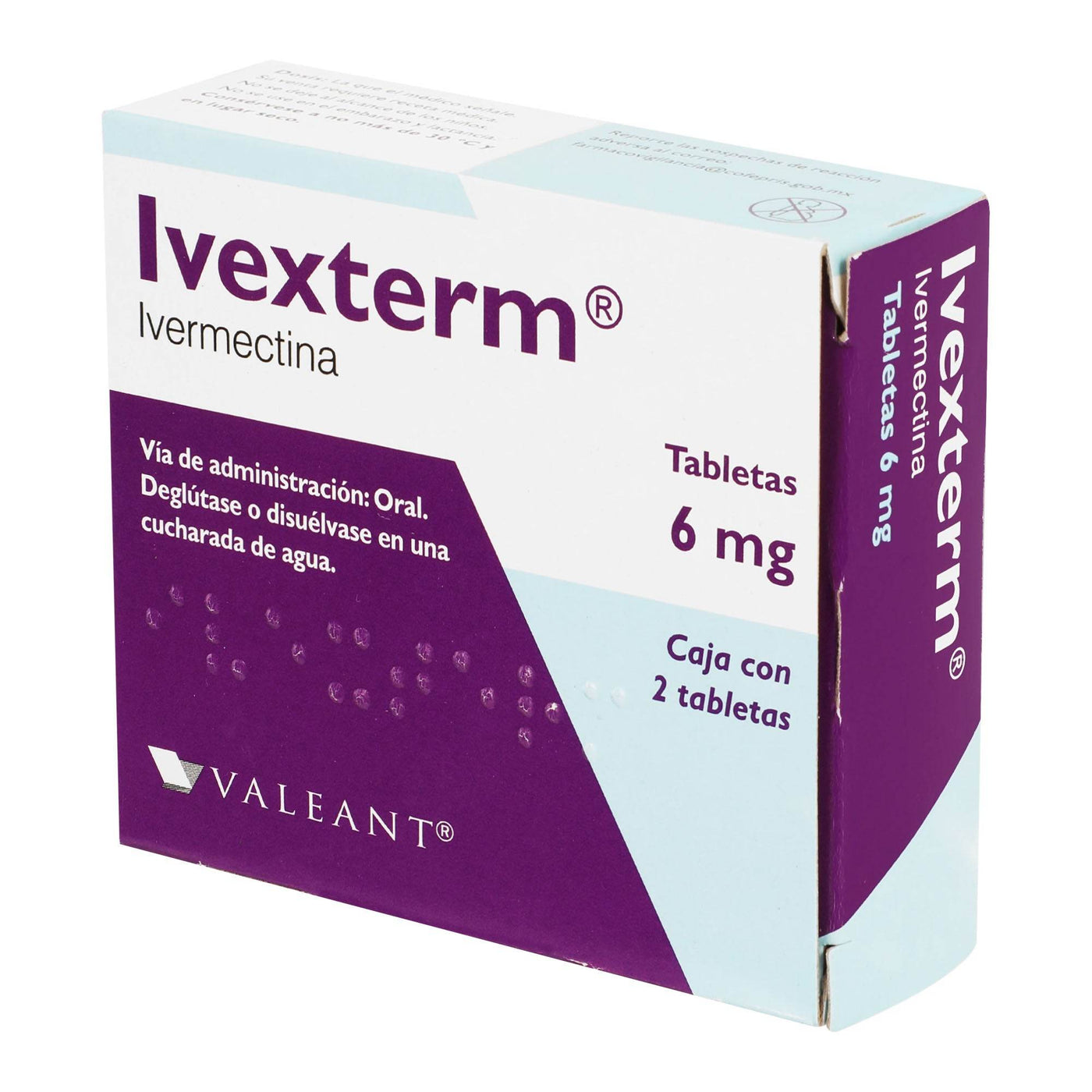 Ivexterm 6Mg Con 2 Tabletas (Ivermectina) — WeCare Pharma