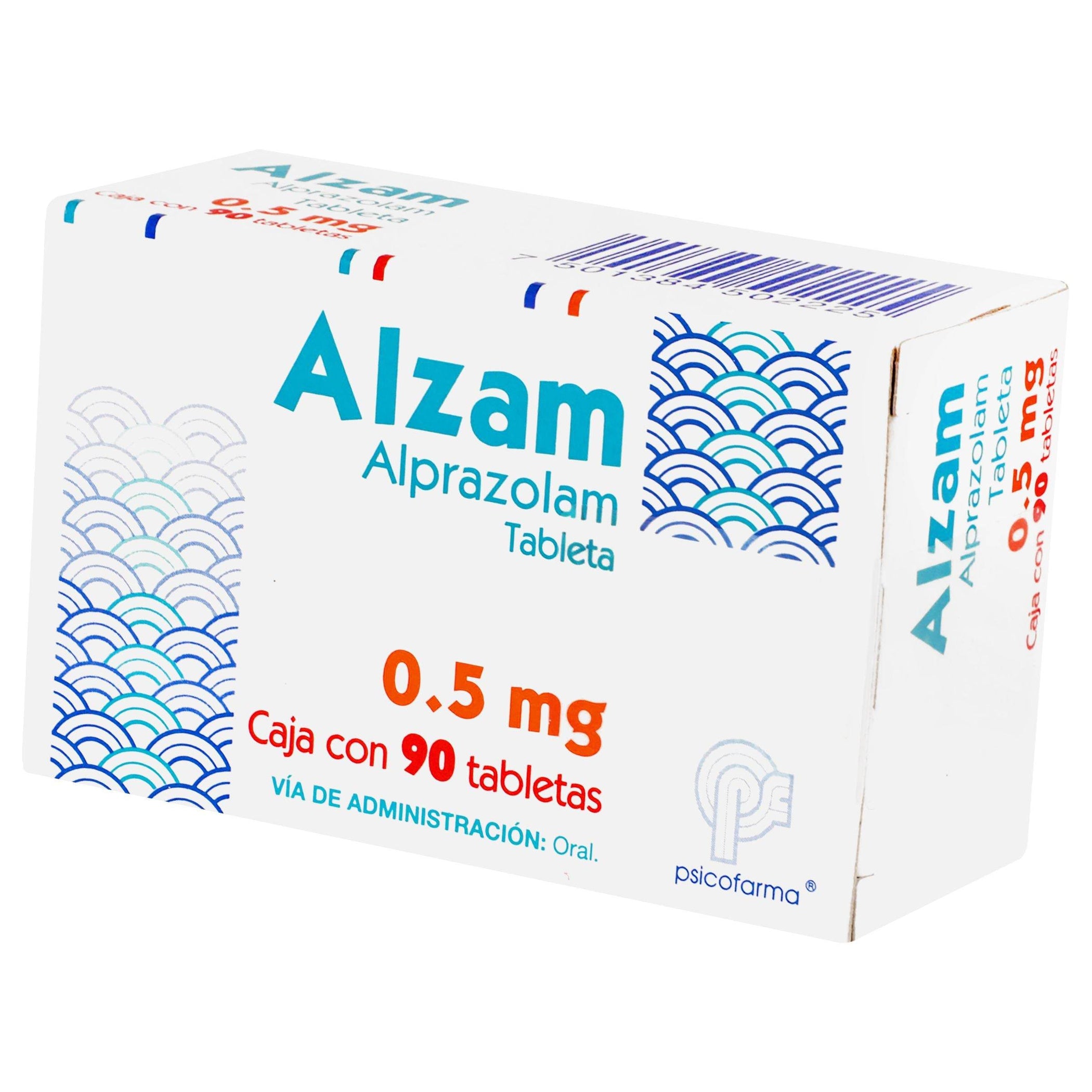 Alzam (Alprazolam) Tabletas 0.5Mg Con 90 — WeCare Pharma