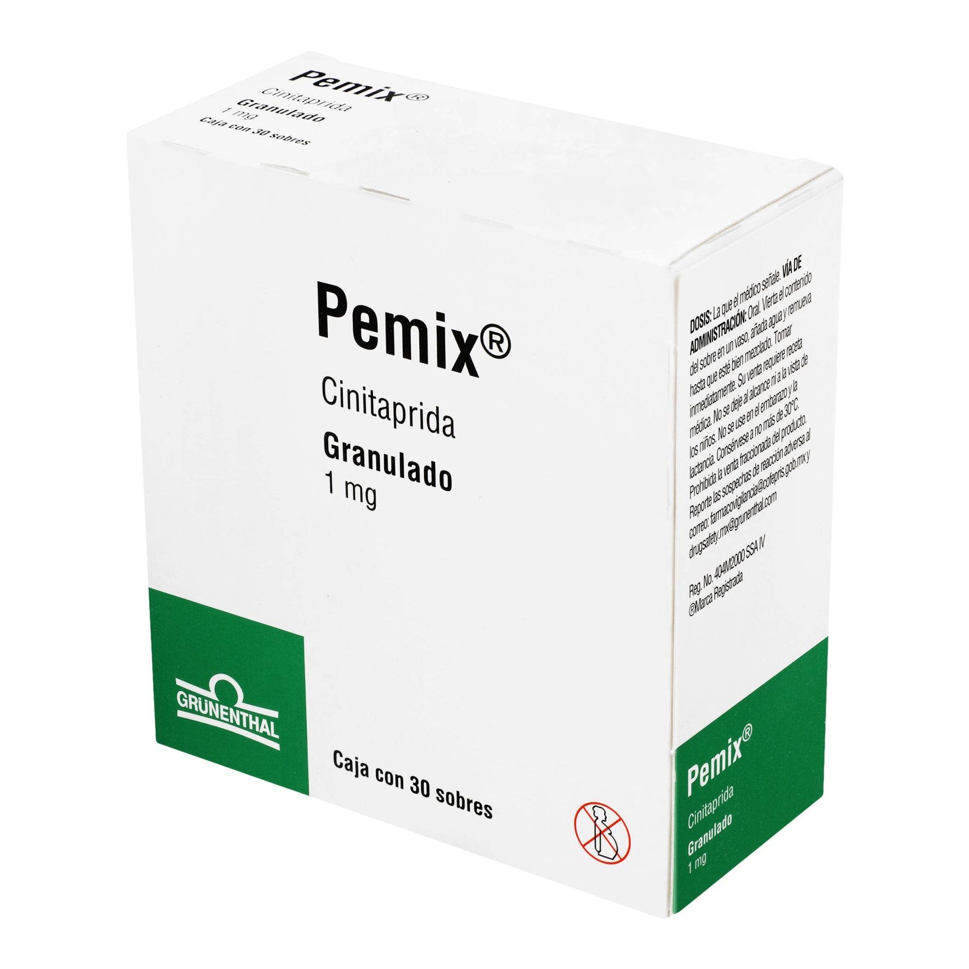 Pemix (Cinitaprida) Sob Granulado 1Mg Con 30 — WeCare Pharma