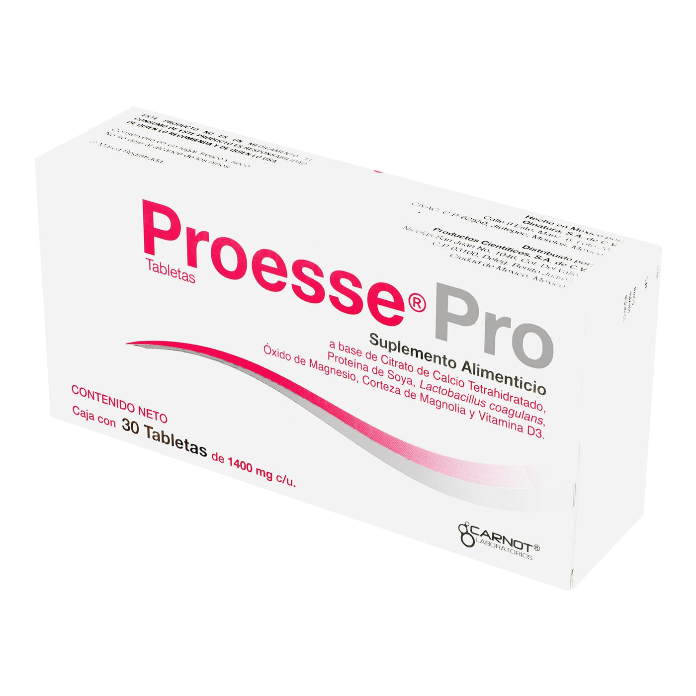 Proesse Pro 1400Mg Con 30 Tabletas (Suplemento Alimenticio) — WeCare Pharma