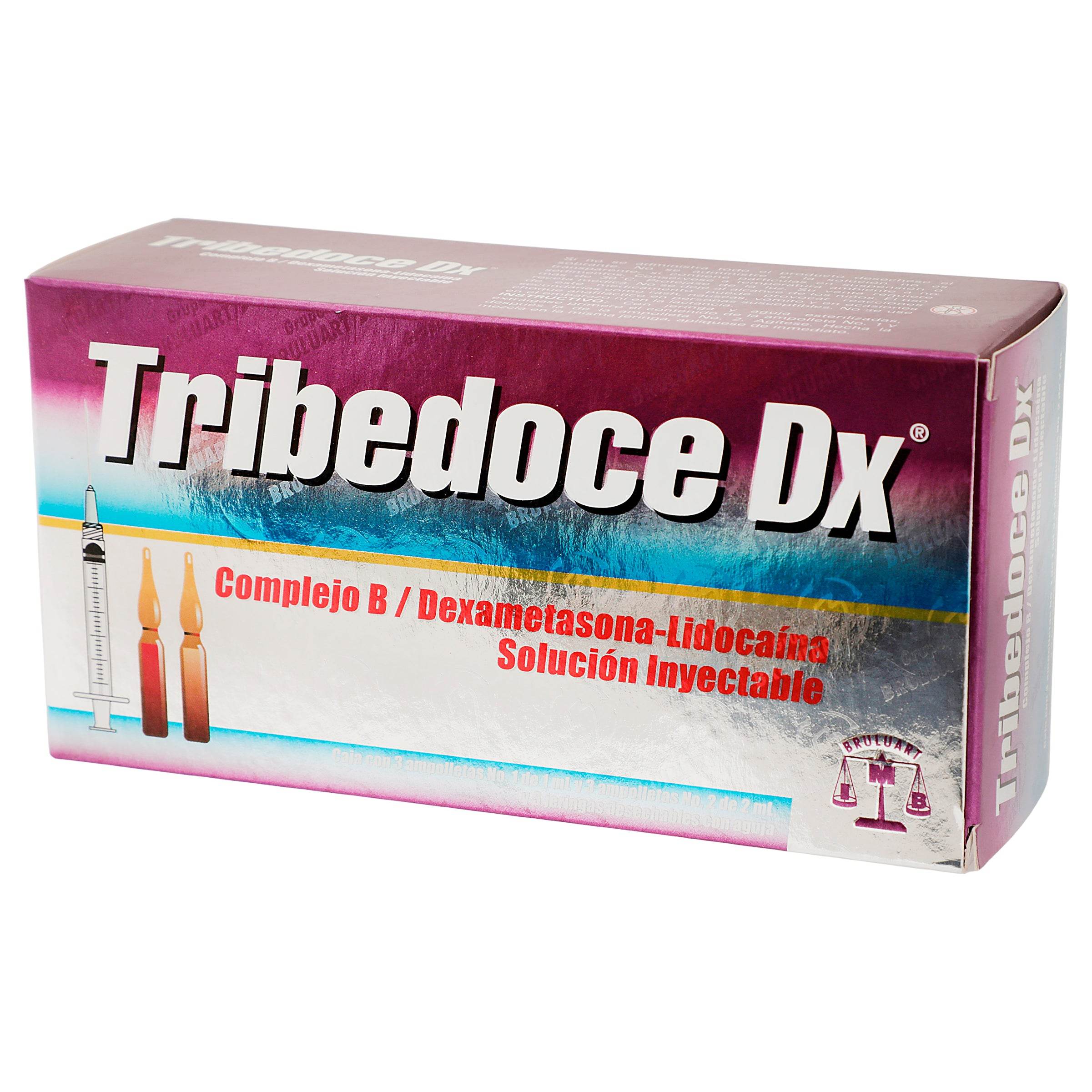 Tribedoce Dx 2Ml Con 3 Ampulas (Complejo B/Dexametasona/Lidocaina) — WeCare Pharma