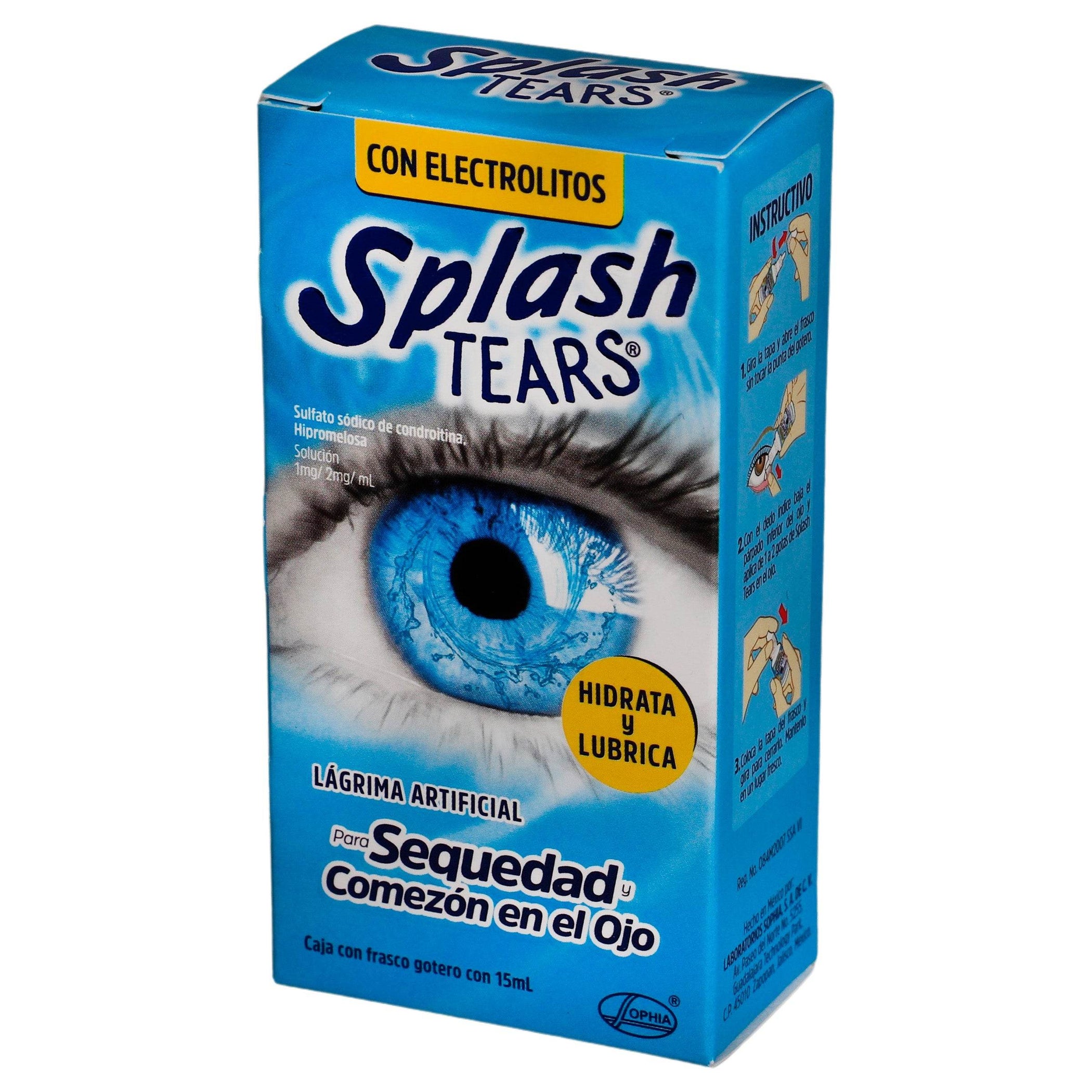 Splash Tears Gotas 15Ml (Lagrimas Artificiales) — WeCare Pharma