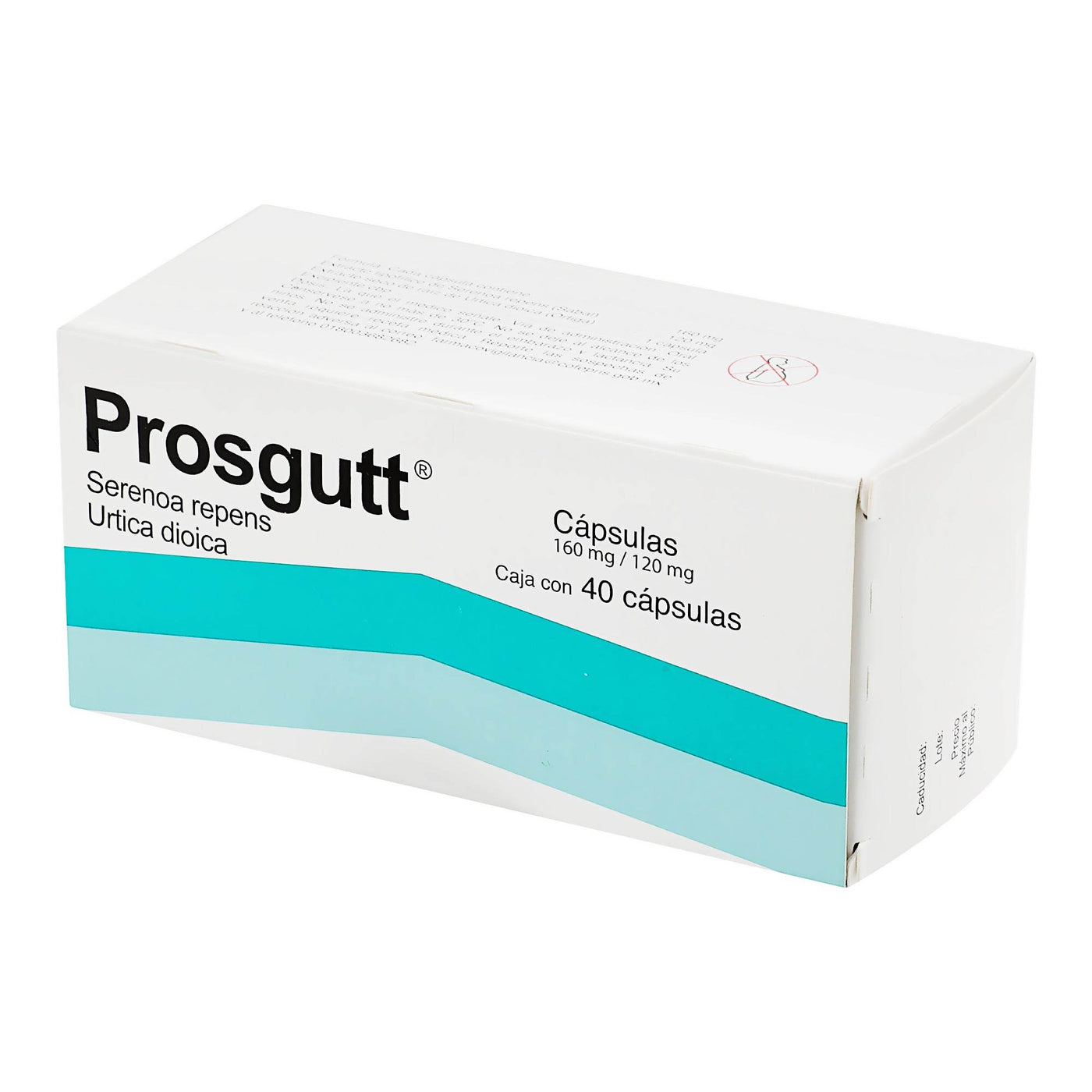 Prosgutt 160Mg/120Mg Con 40 Capsulas (Serenoa Repens/Urtica Dioica ...