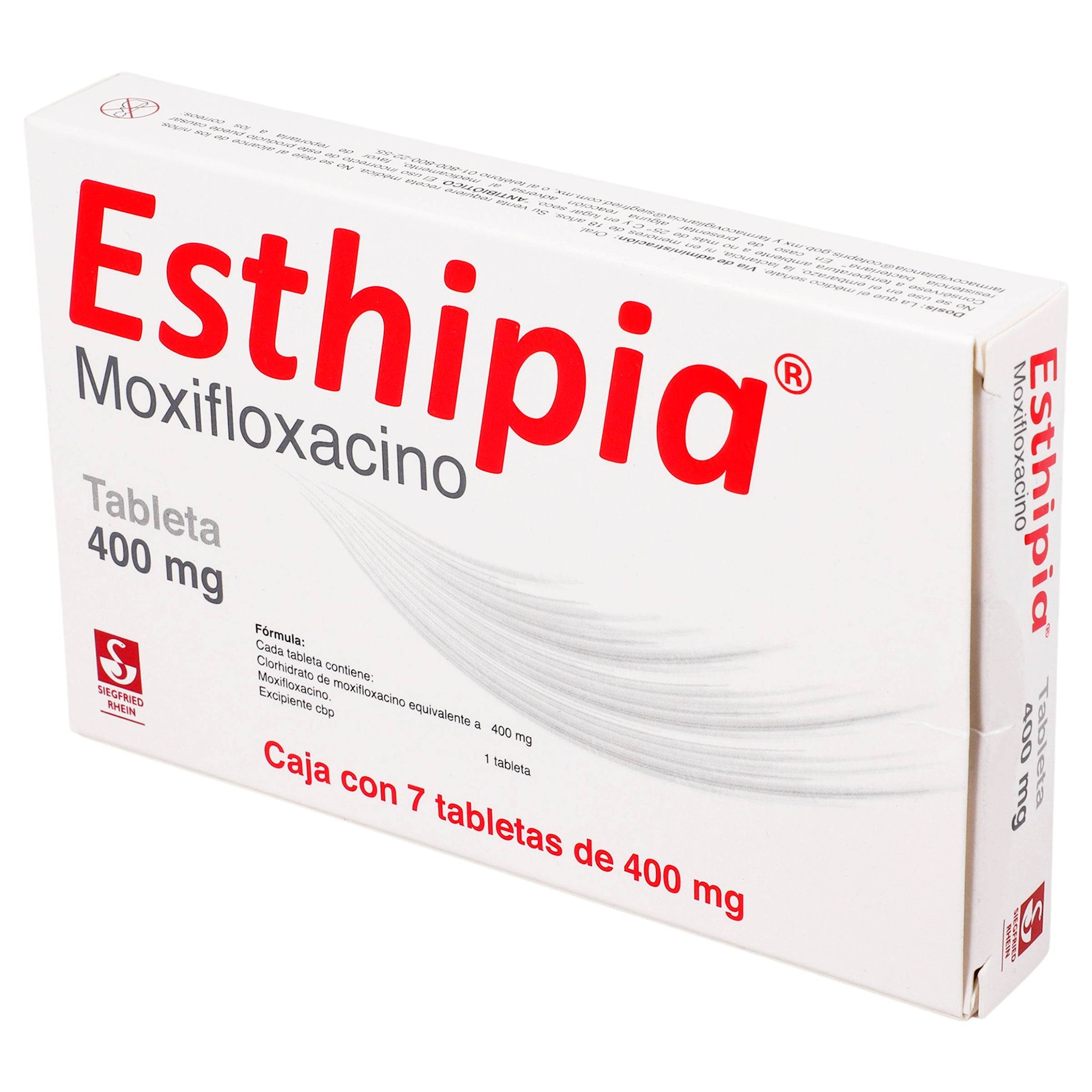 Esthipia (Moxifloxacino) Tabletas 400Mg Con 7 — WeCare Pharma