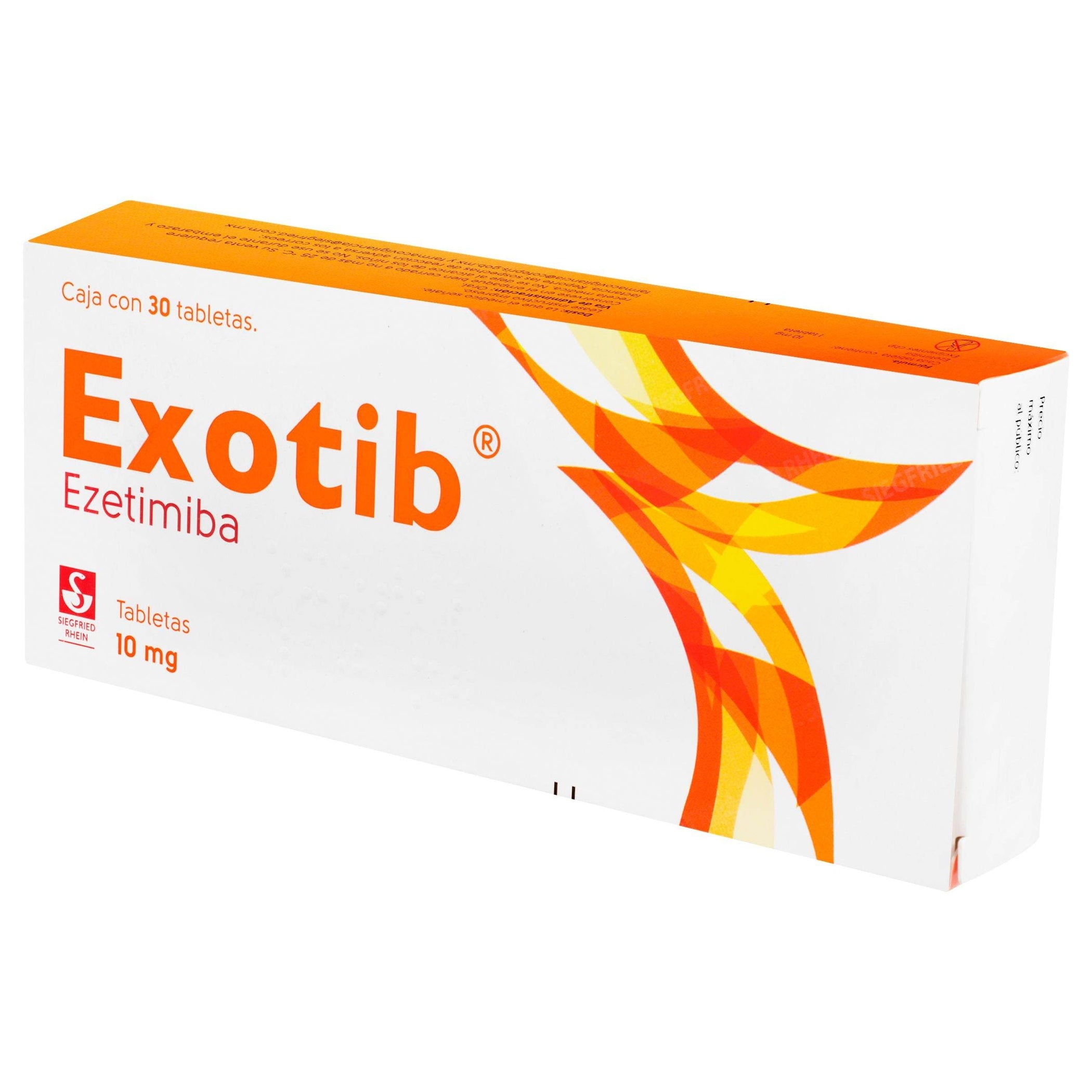 Exotib 10Mg Con 30 Tabletas (Ezetimiba) — WeCare Pharma