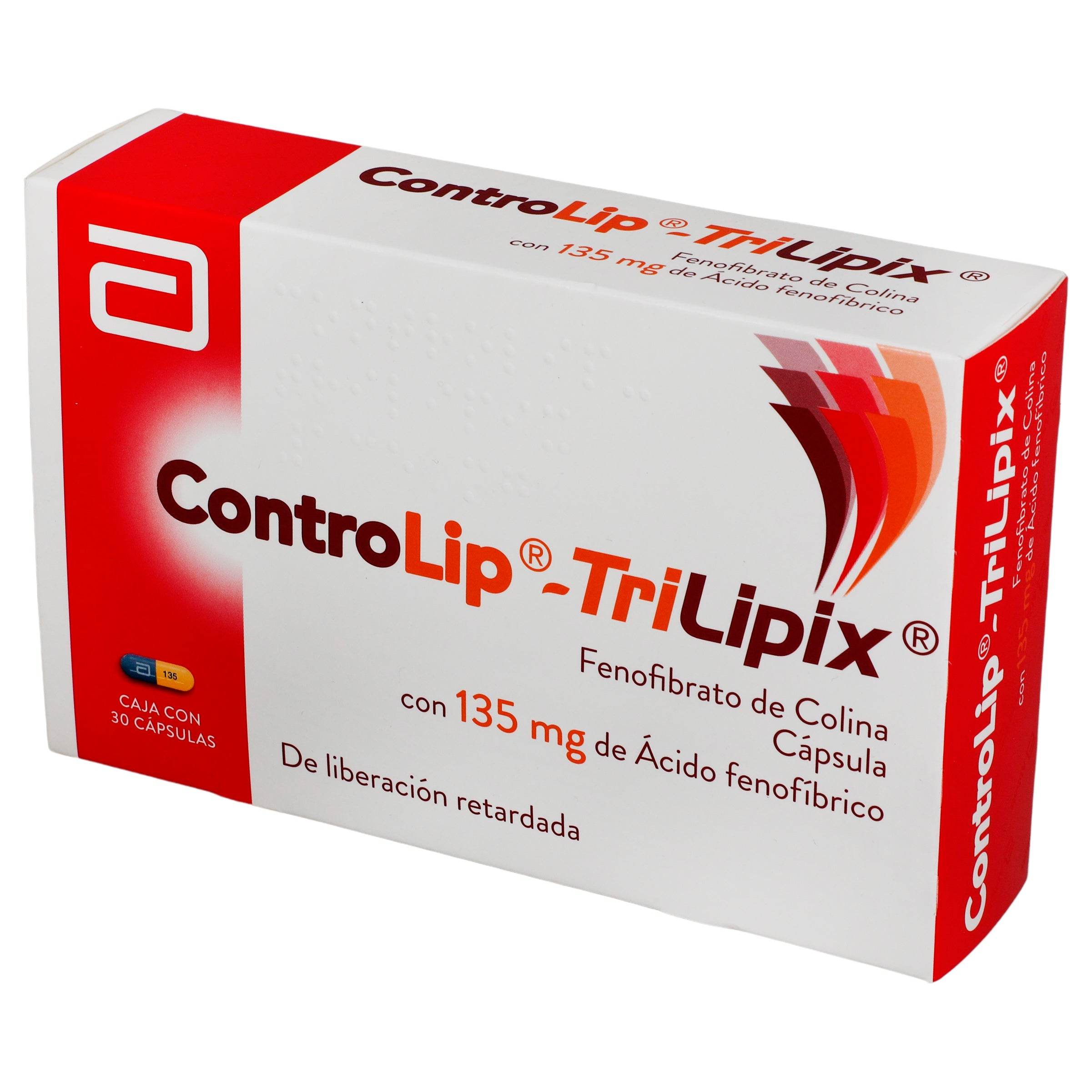 Controlip-Trilipix 135Mg Con 30 Capsulas (Fenofibrato) — WeCare Pharma
