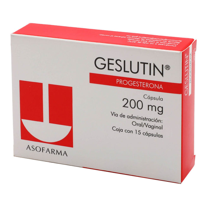 Geslutin 200Mg Con 15 Capsulas (Progesterona) — WeCare Pharma