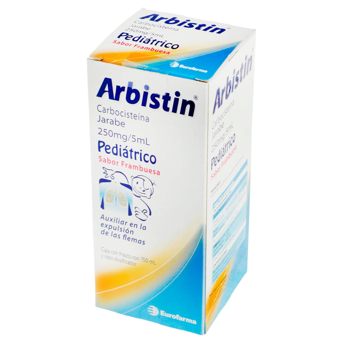 Arbistin Ped Jarabe 250Mg/5Ml 150Ml (Carbocisteina) — WeCare Pharma