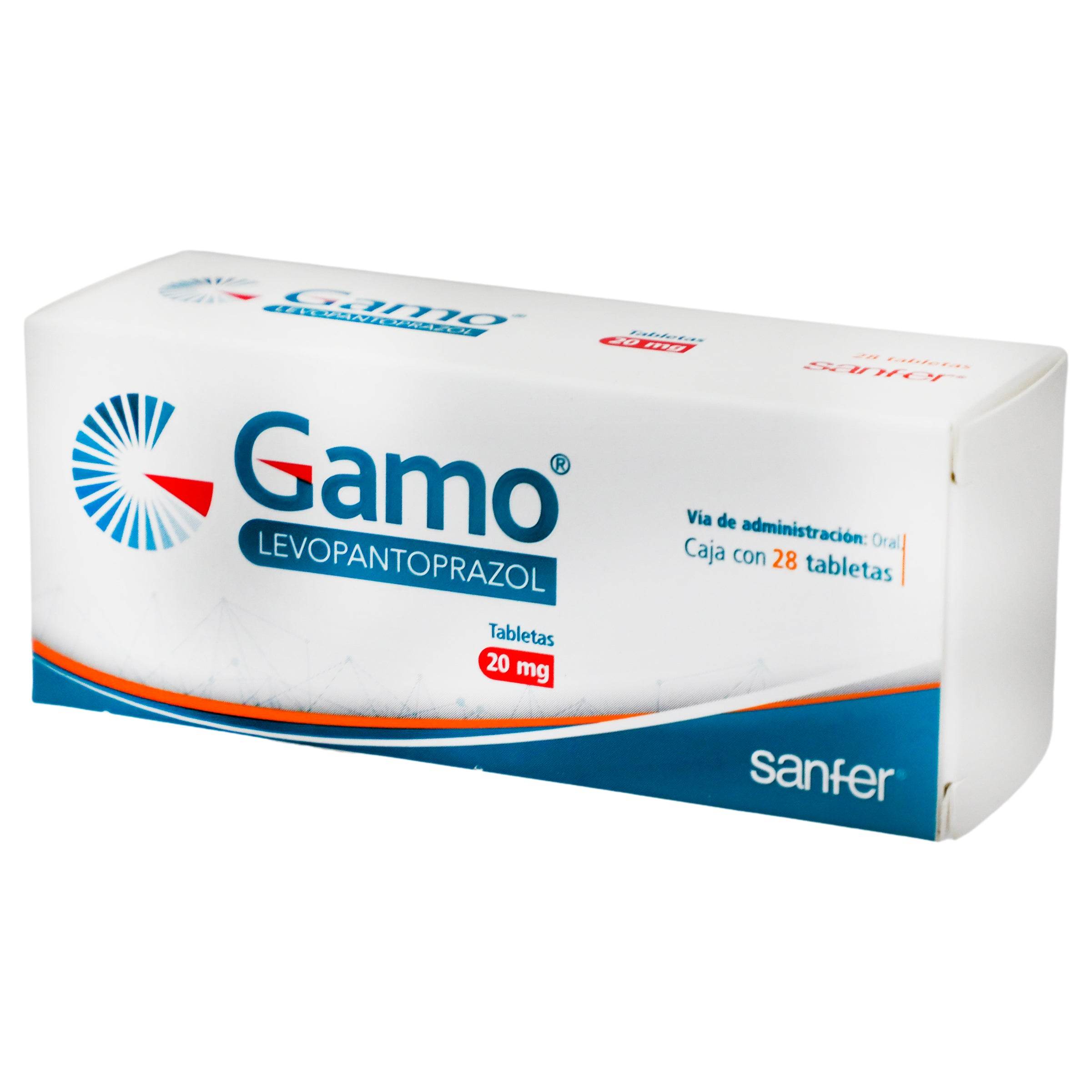Gamo 20Mg Con 28 Tabletas (Levopantoprazol) — WeCare Pharma