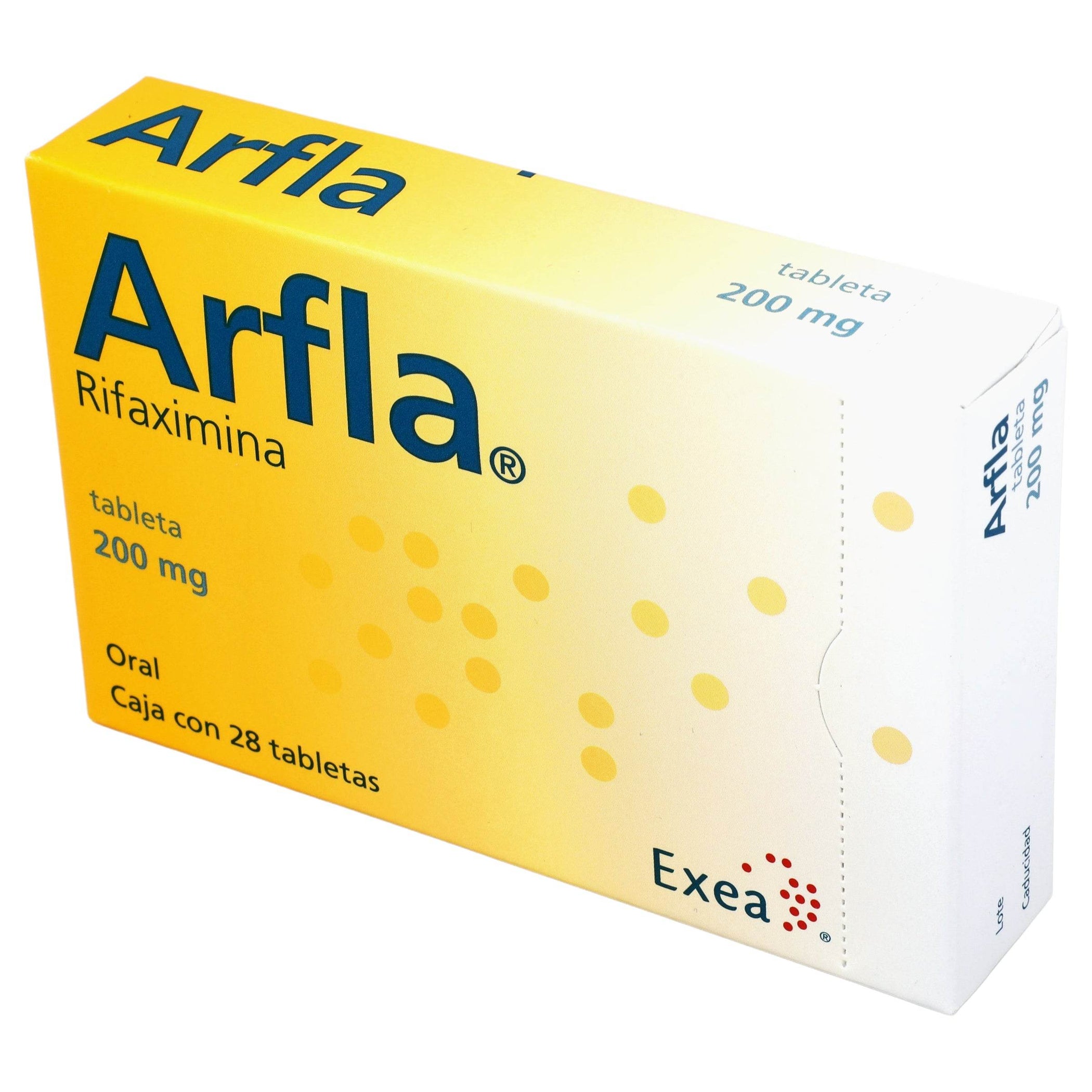 Arfla 200Mg Con 28 Tabletas (Rifaximina) — WeCare Pharma