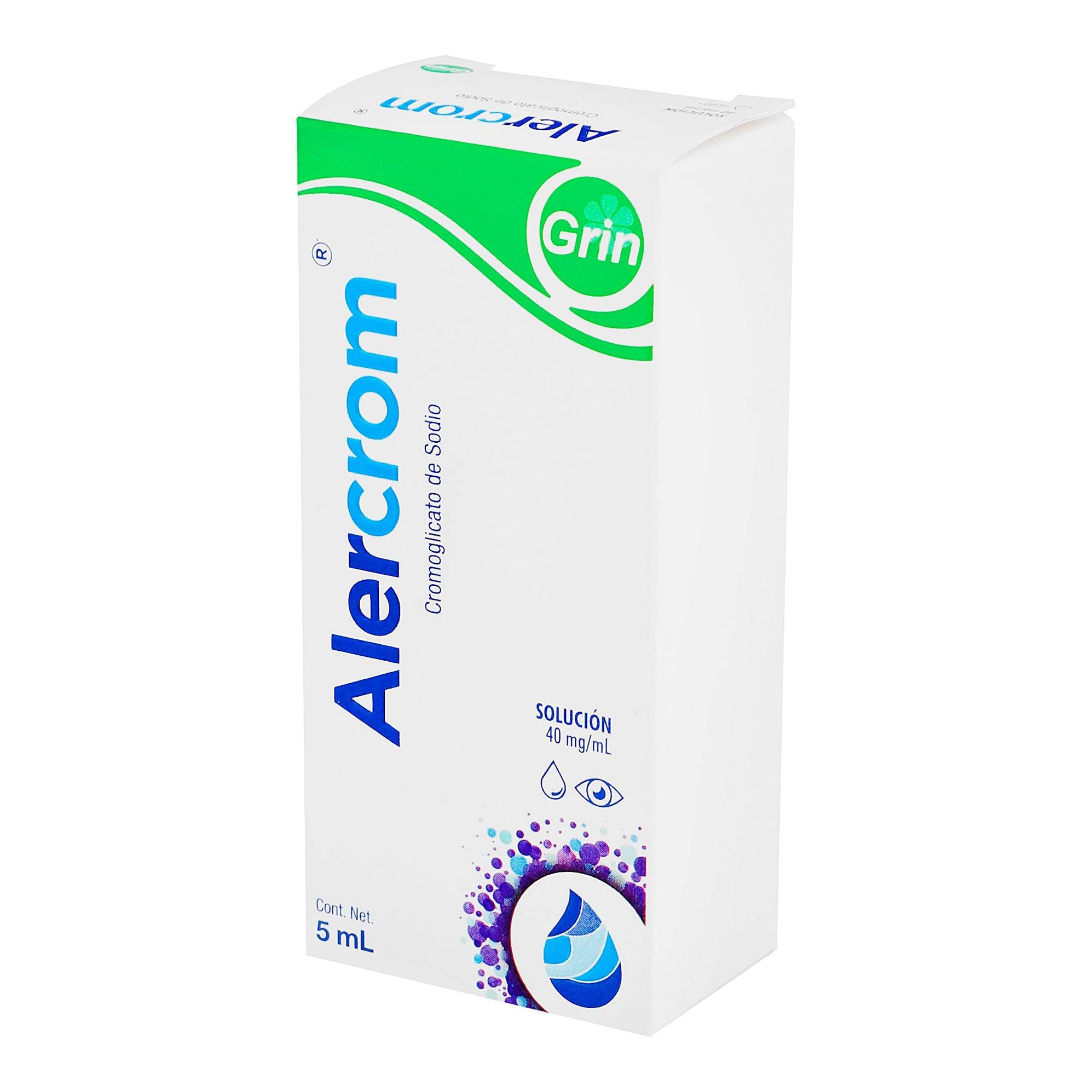 Alercrom Gotas 4% 5Ml (Cromoglicato De Sodio) — WeCare Pharma