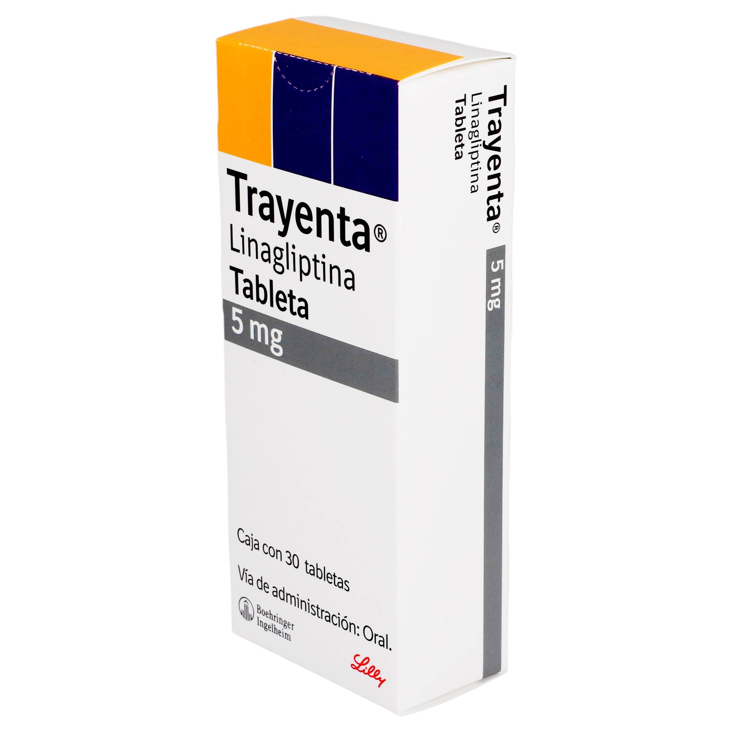 Trayenta 5Mg Con 30 Tabletas (Linagliptina) — WeCare Pharma