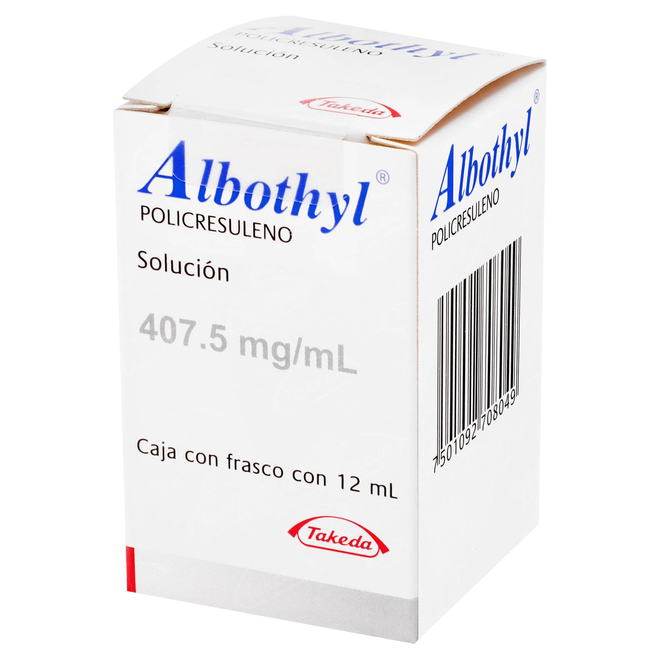 Albothyl Solución 407.5Mg/12Ml (Policresuleno) — WeCare Pharma