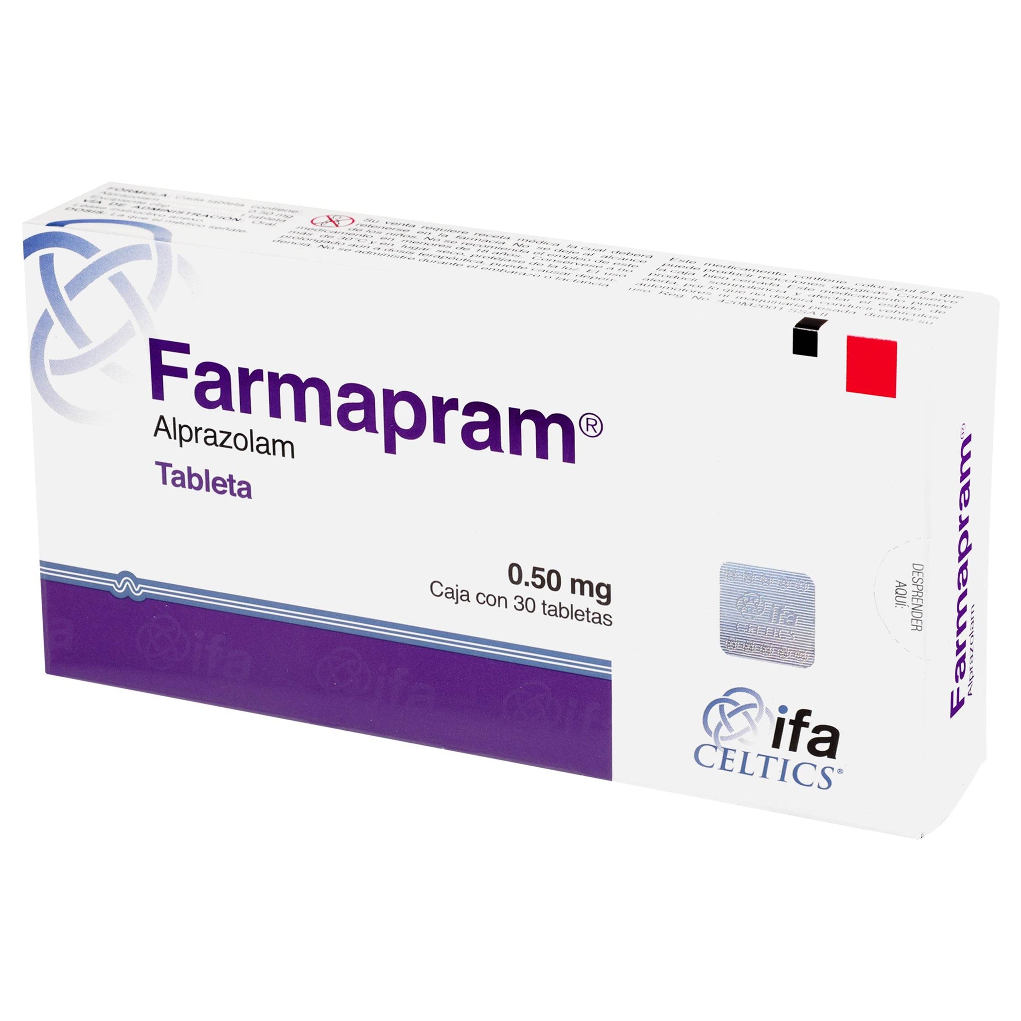 Farmapram (Alprazolam) Tabletas 0.5Mg Con 30 — WeCare Pharma
