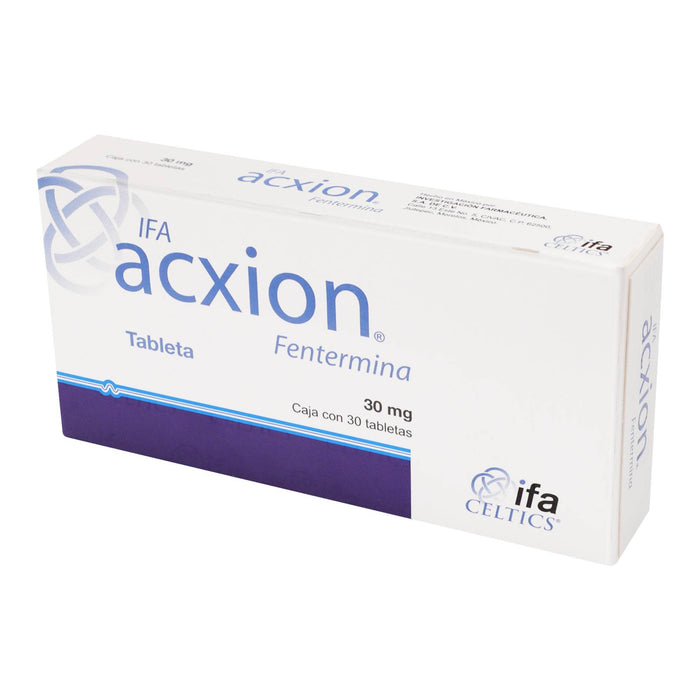 Ifa Acxion (Fentermina) Tabletas 30Mg Con 30 — WeCare Pharma