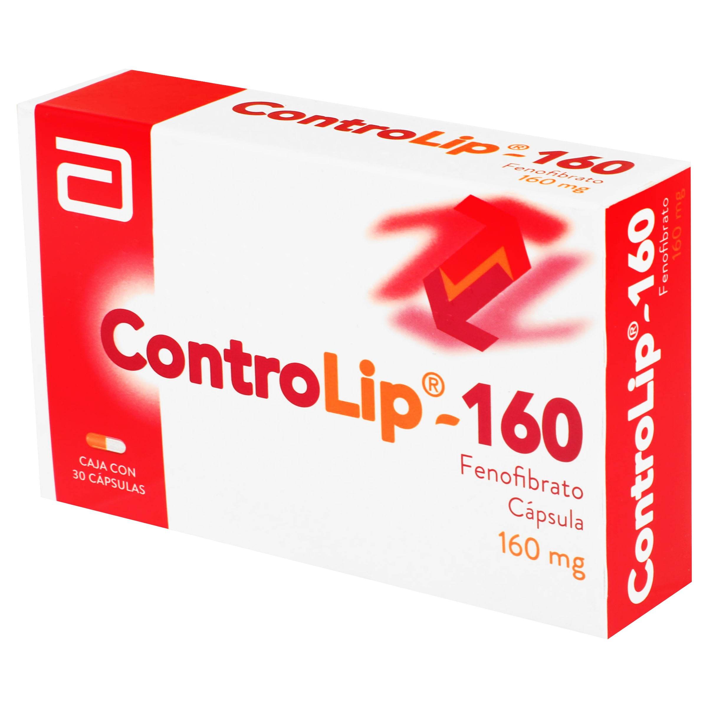 Controlip-160 160Mg Con 30 Capsulas (Fenofibrato) — WeCare Pharma