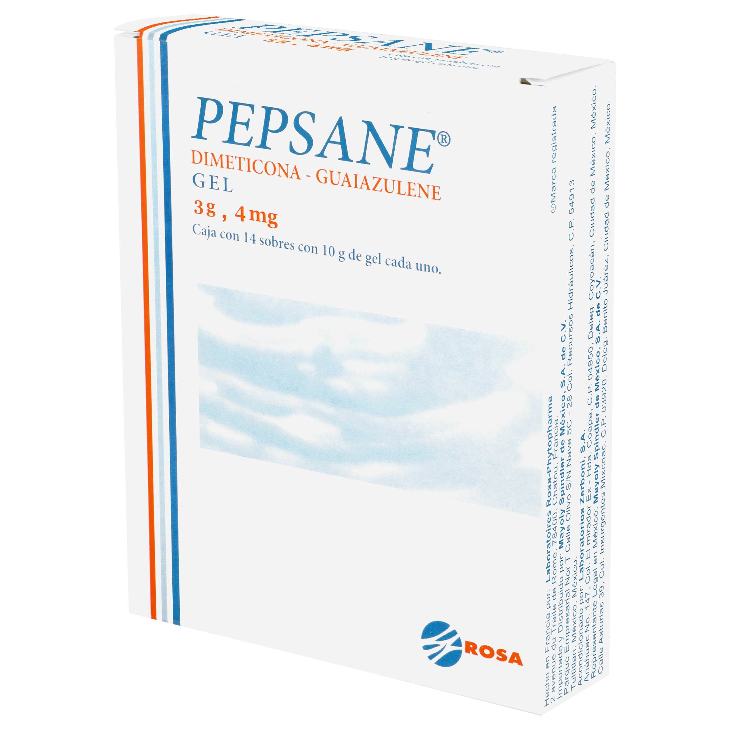 Pepsane Gel Sobres 10G Con 14 (Dimeticona/Guaiazulene) — WeCare Pharma
