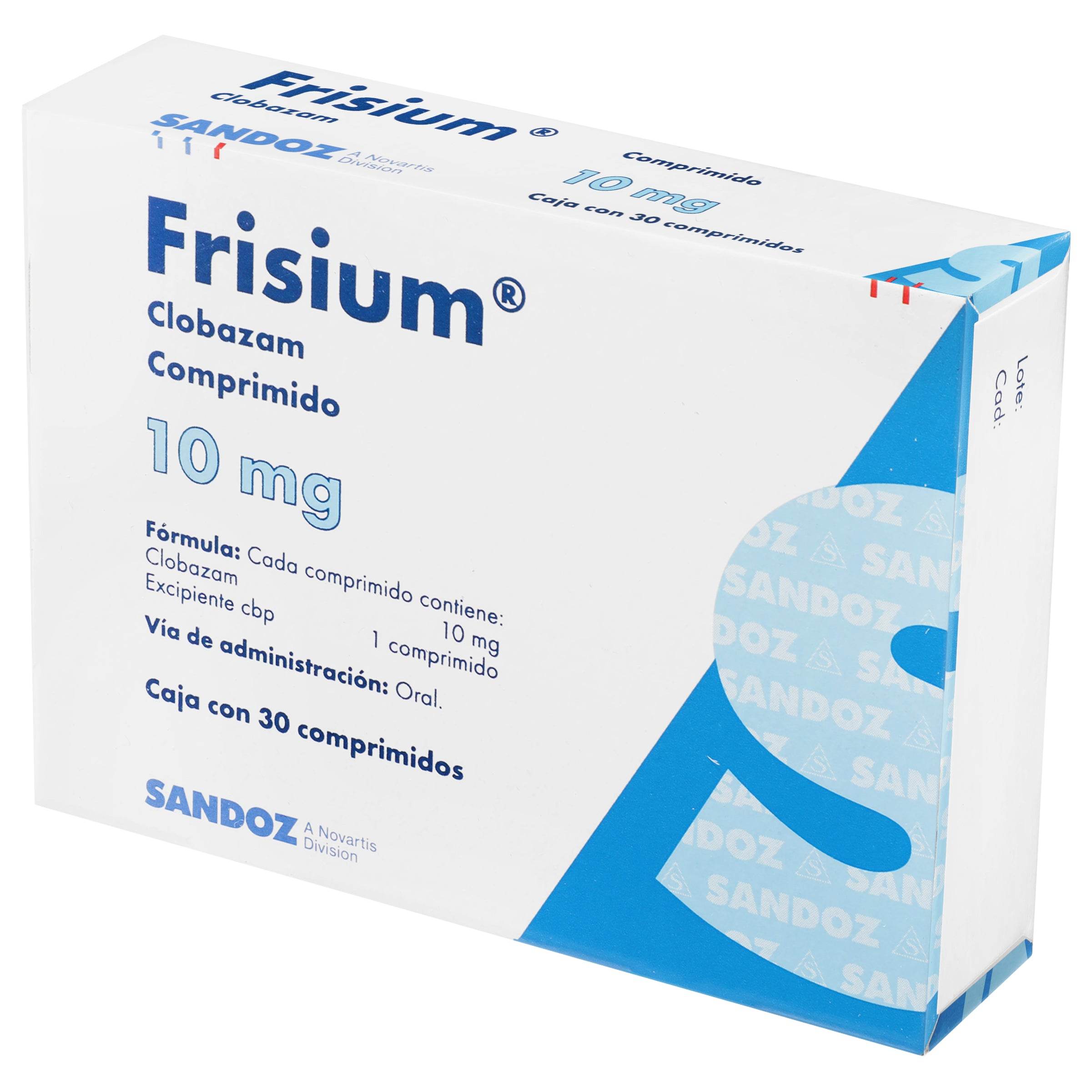 Frisium (Clobazam) Comp 10Mg Con 30 — WeCare Pharma