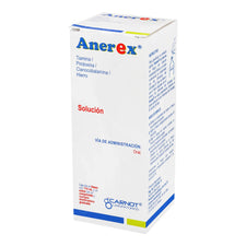 Anerex Solución 115Ml (Tiamina/Piridoxina/Cianocobalamina/Hierro ...