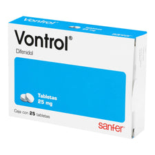 Vontrol 25Mg Con 25 Tabletas (Difenidol) — WeCare Pharma