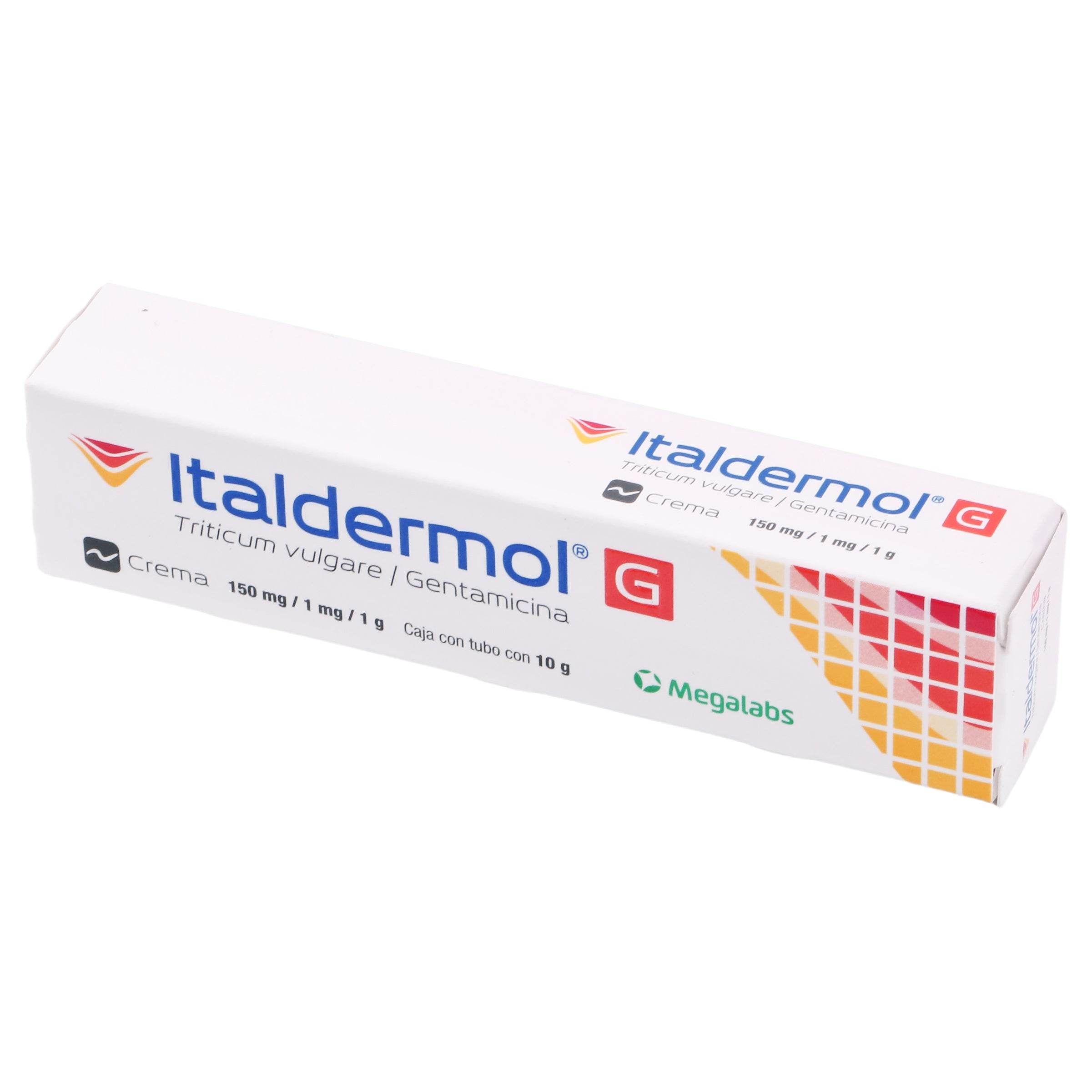 Italdermol G Crema 150Mg/1Mg/1G 10G (Triticum Vulgare/Gentamicina) — WeCare Pharma