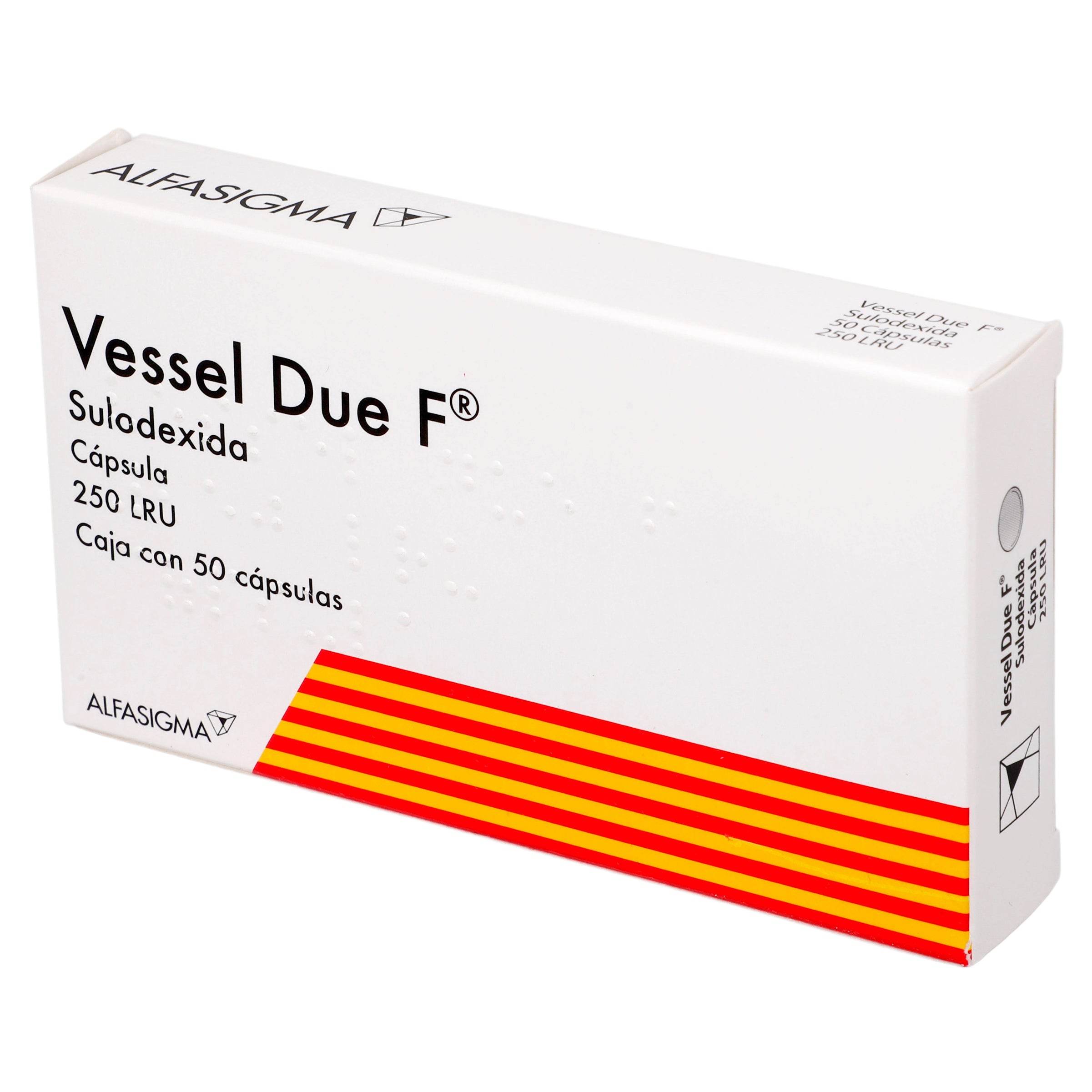 Vessel Due F 25Mg Con 50 Capsulas (Sulodexida) — WeCare Pharma