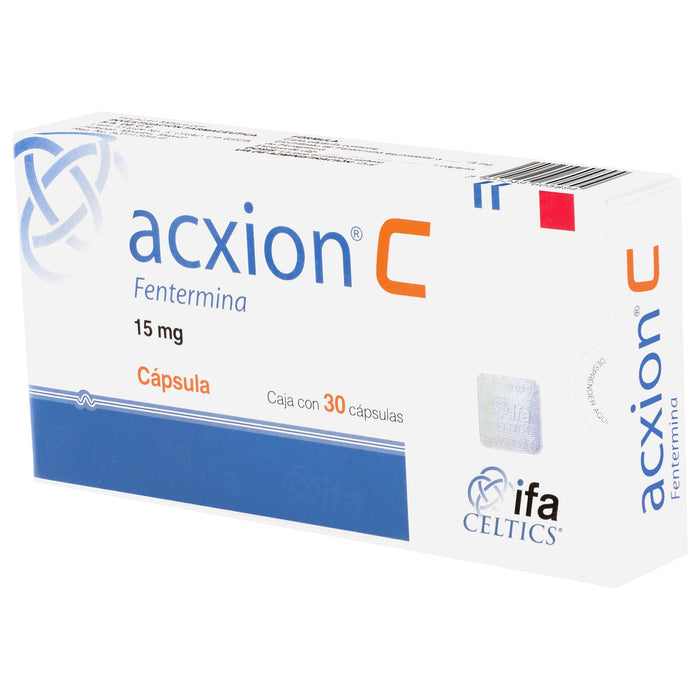 Acxion C (Fentarmina) Capsulas 15Mg Con 30 — WeCare Pharma