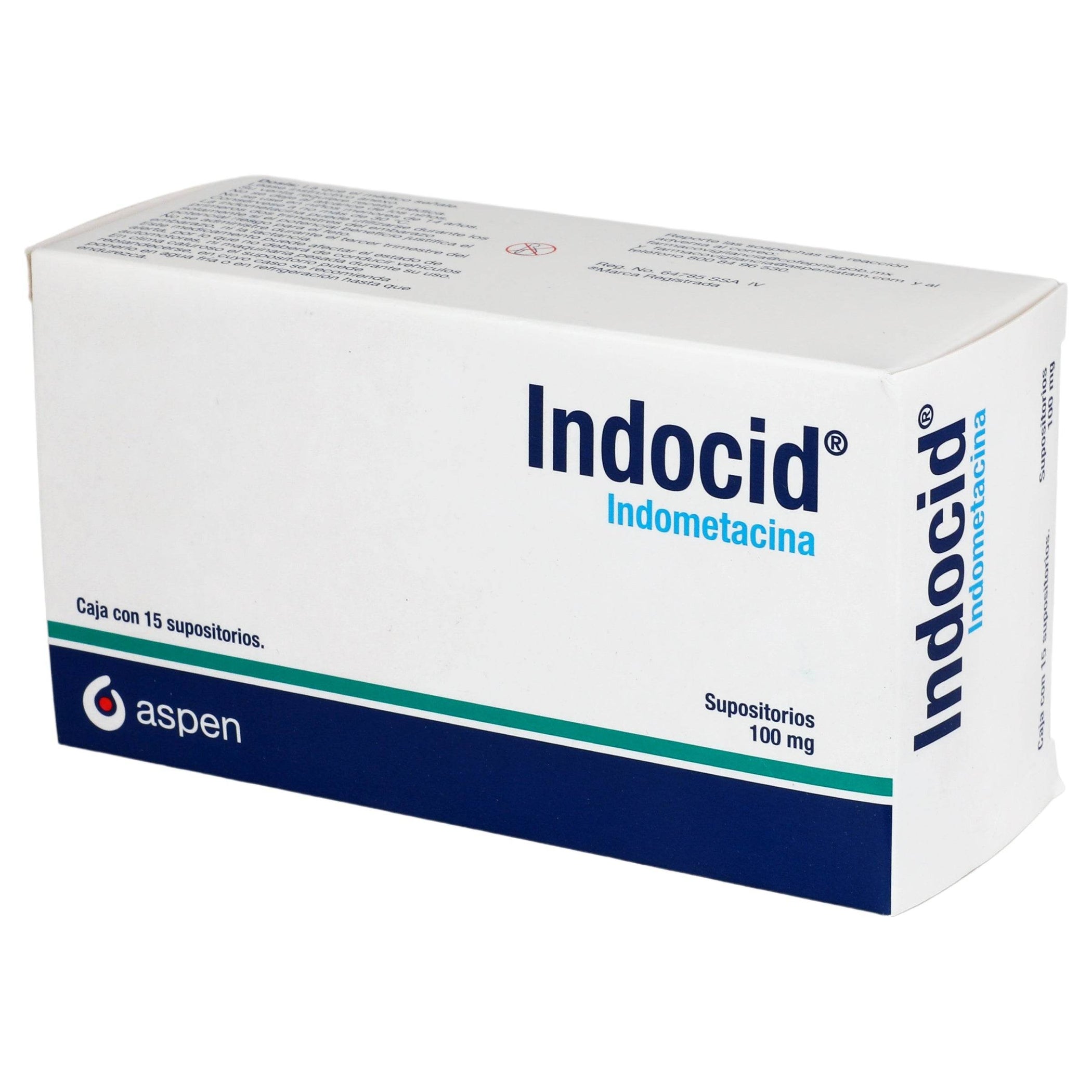 Indocid Supositorio 100Mg Con 15 (Indometacina) — WeCare Pharma