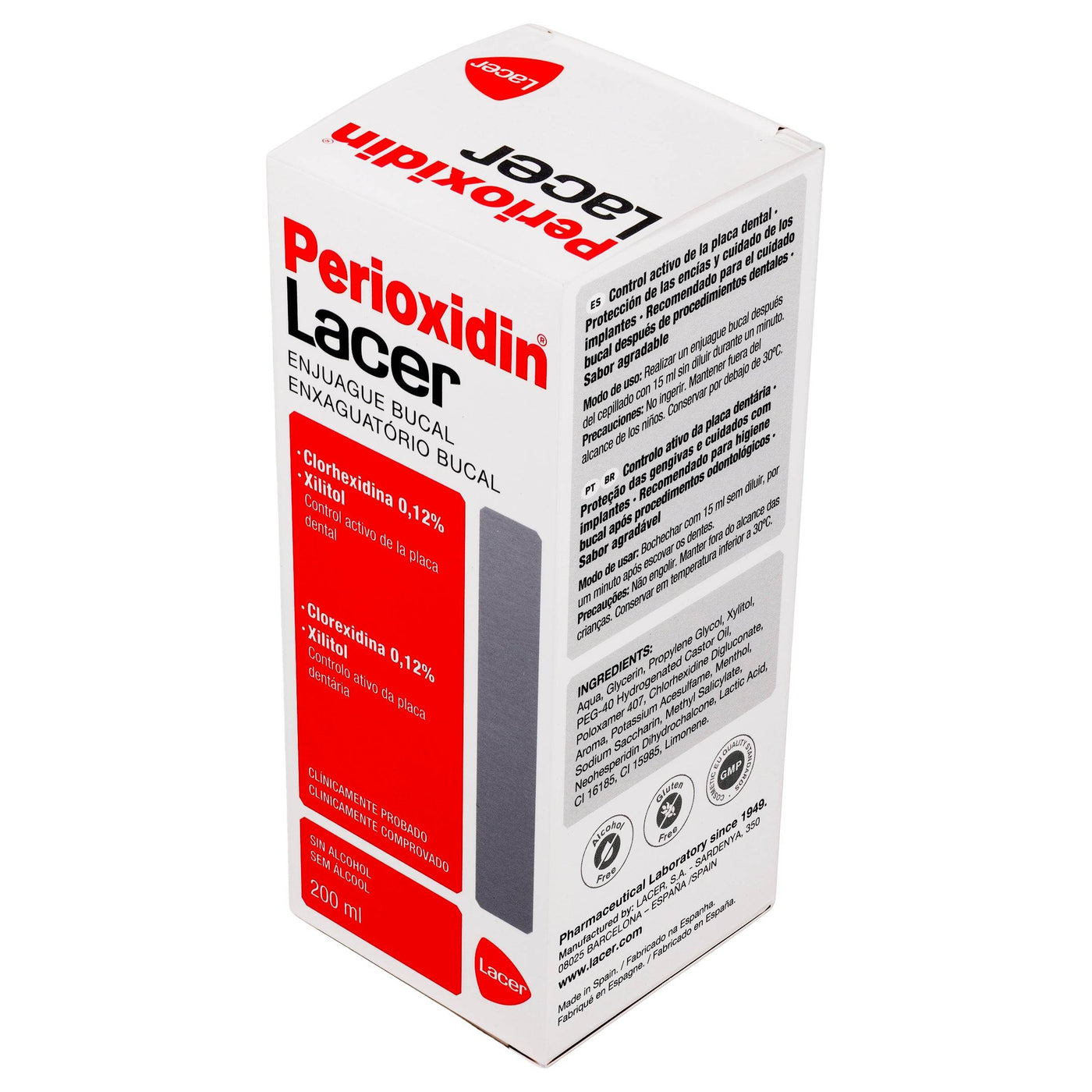 Perioxidin Lacer Enjuague Bucal 12% 200Ml — WeCare Pharma