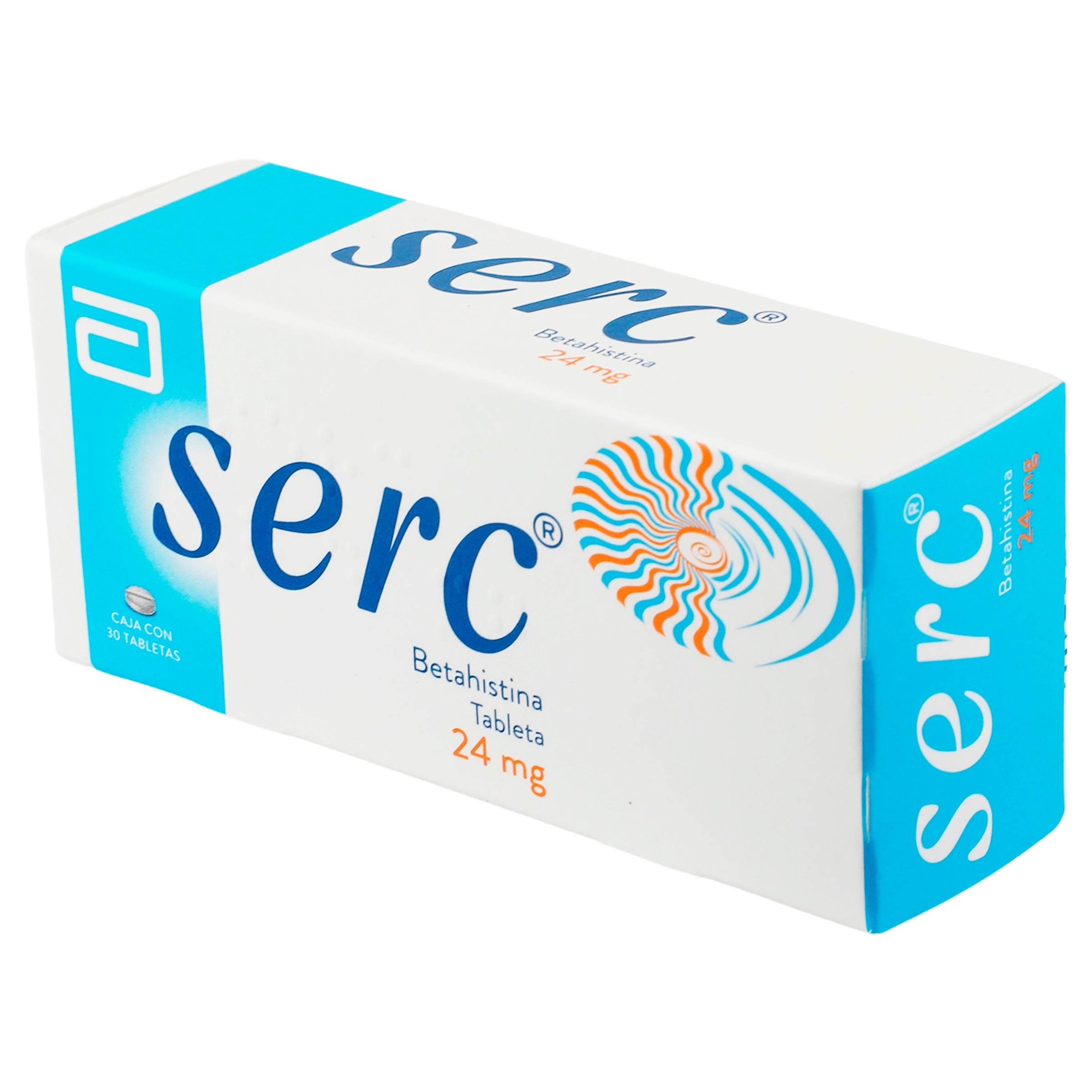 Serc 24Mg Con 30 Tabletas (Betahistina) — WeCare Pharma